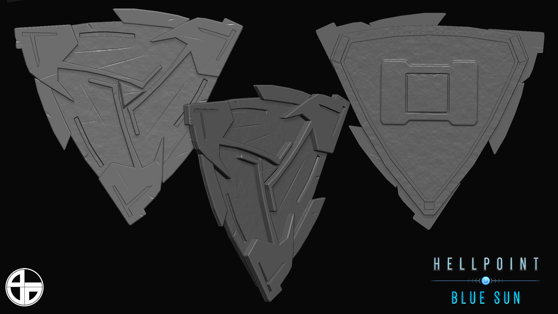 Leandro Orthovasky - Hellpoint - Blue Sun DLC - Shields