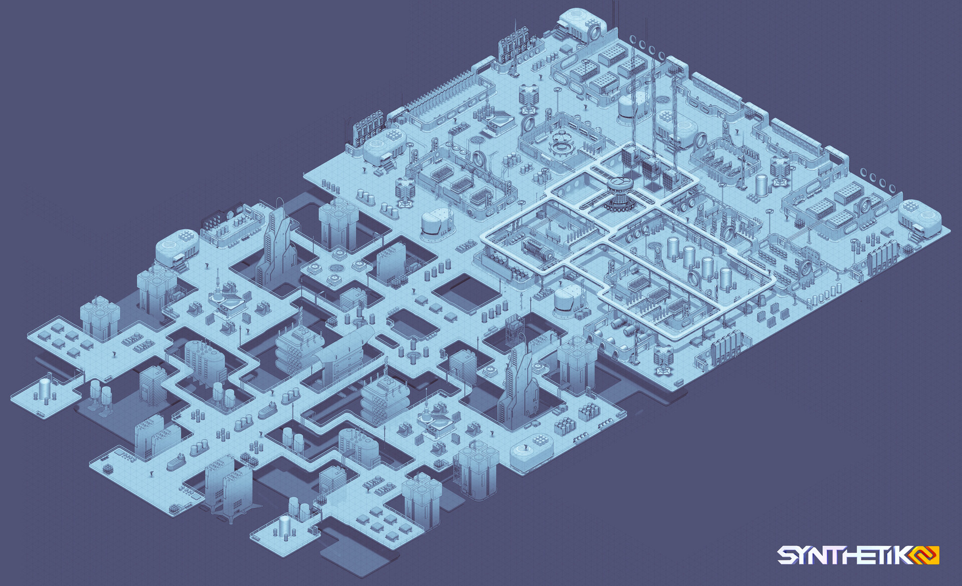Dmitry Smirnov - Synthetik 2. Level sketches