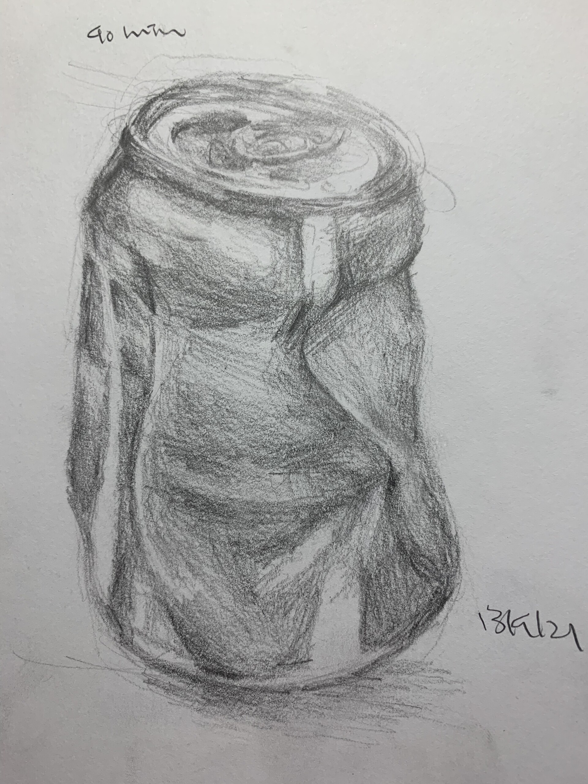 ArtStation - Crumpled cola can