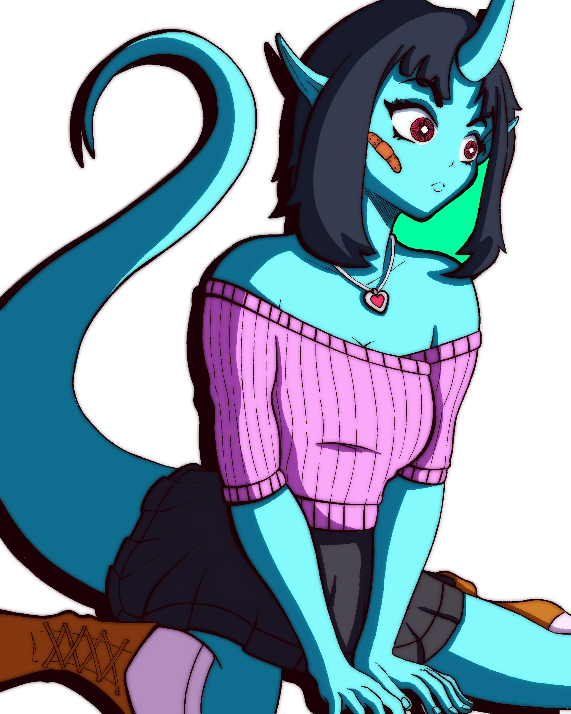 ArtStation - Demon Girl :)