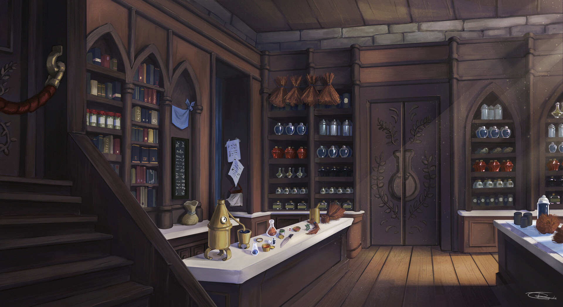 ArtStation - Apothecary Commission