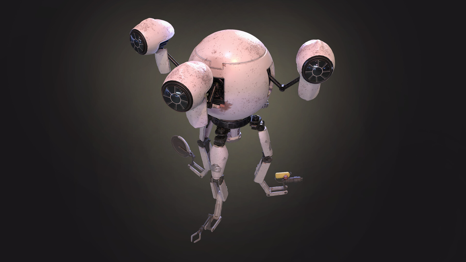 ArtStation - Supervisor White from Fallout 4