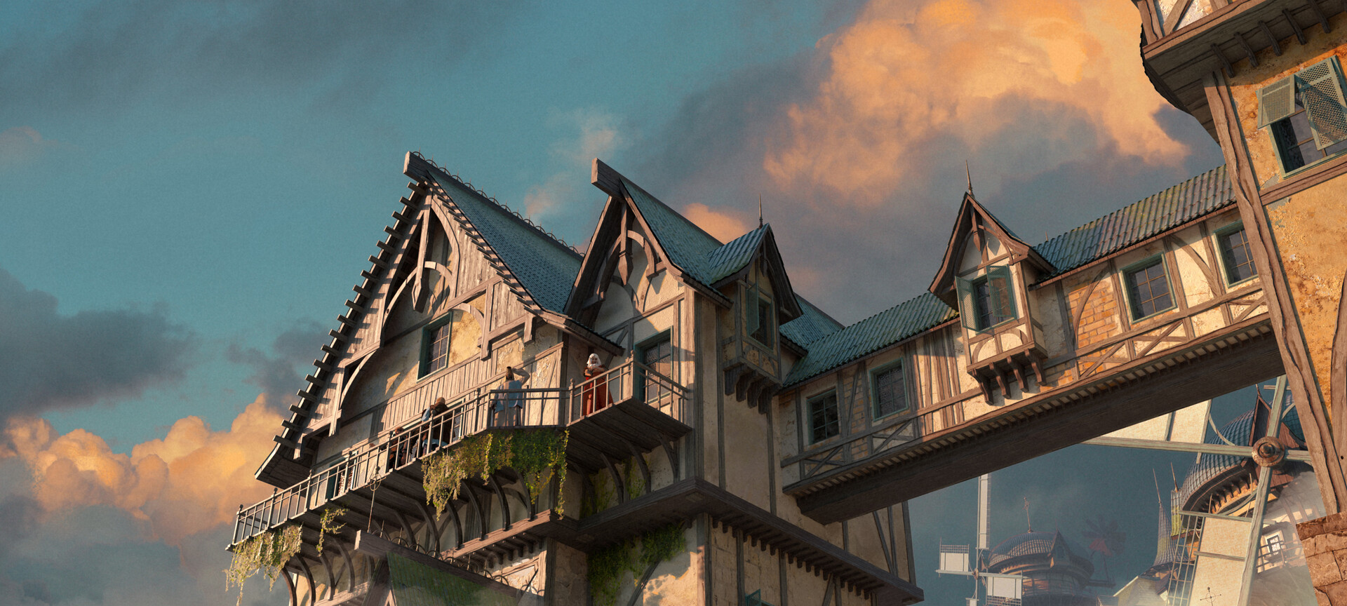 Panda Dao - Medieval Village-LANNET