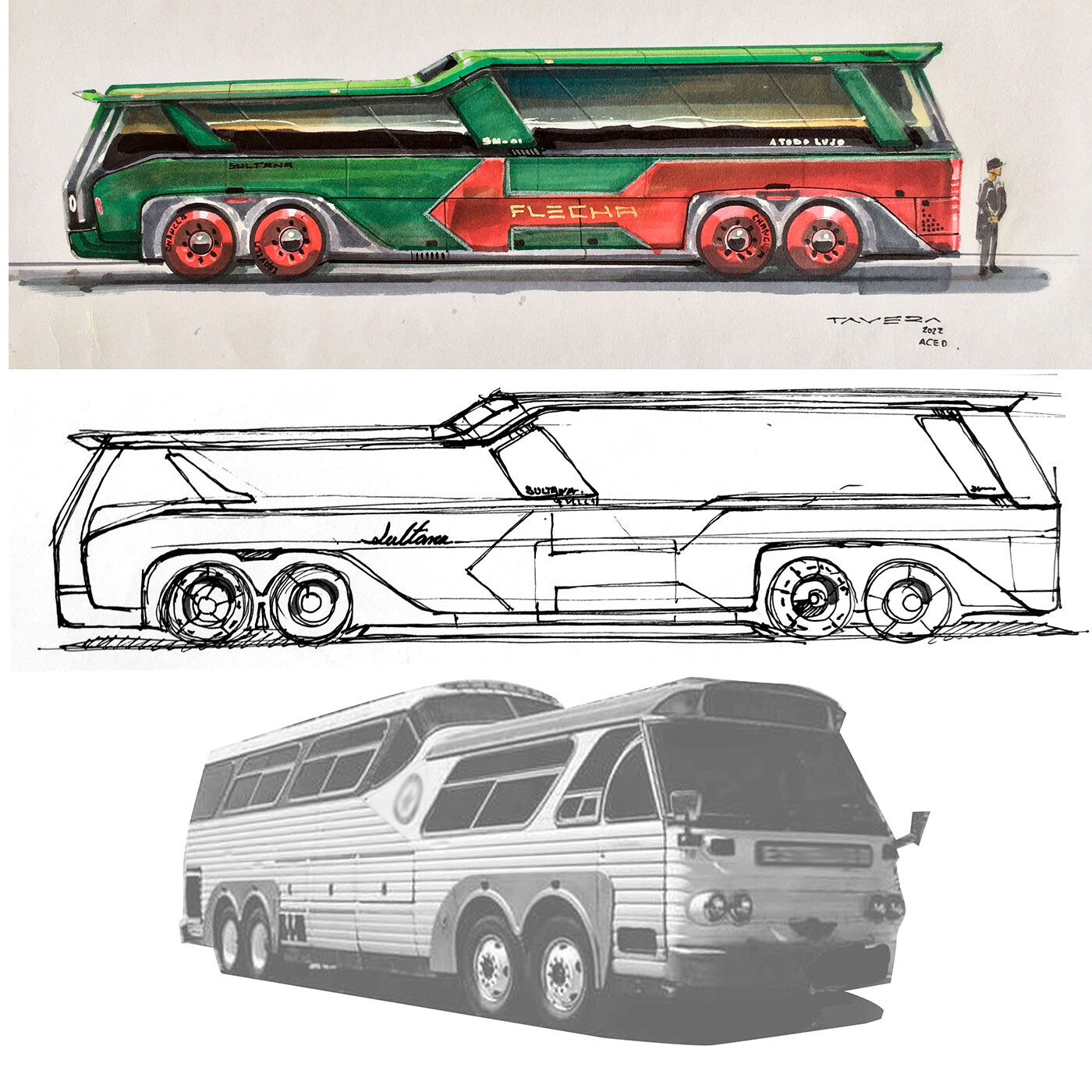 Alfonso Tavera - Sultana Bus