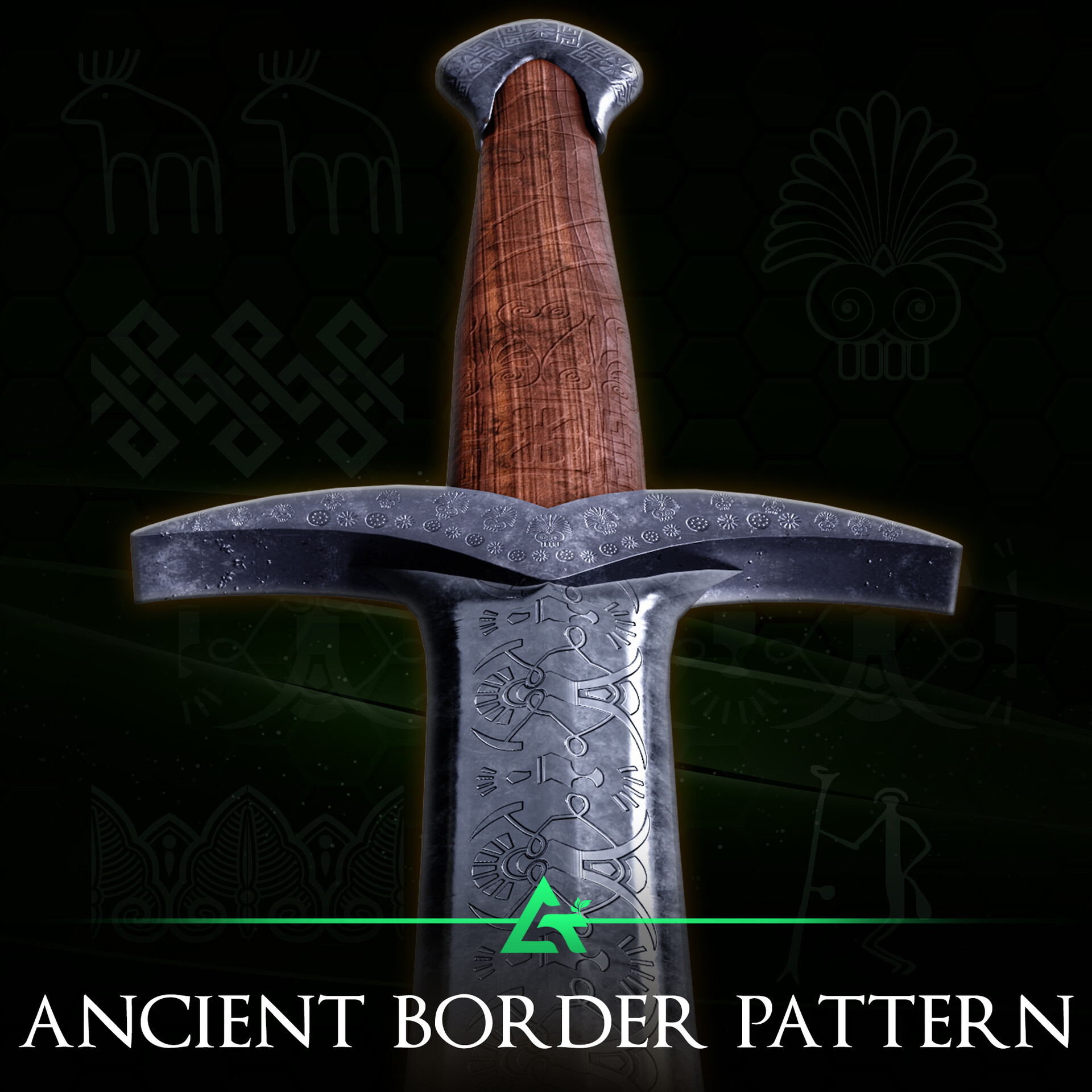 ArtStation - Sword In Stone! - 500 Practical Tileable Ancient and ...