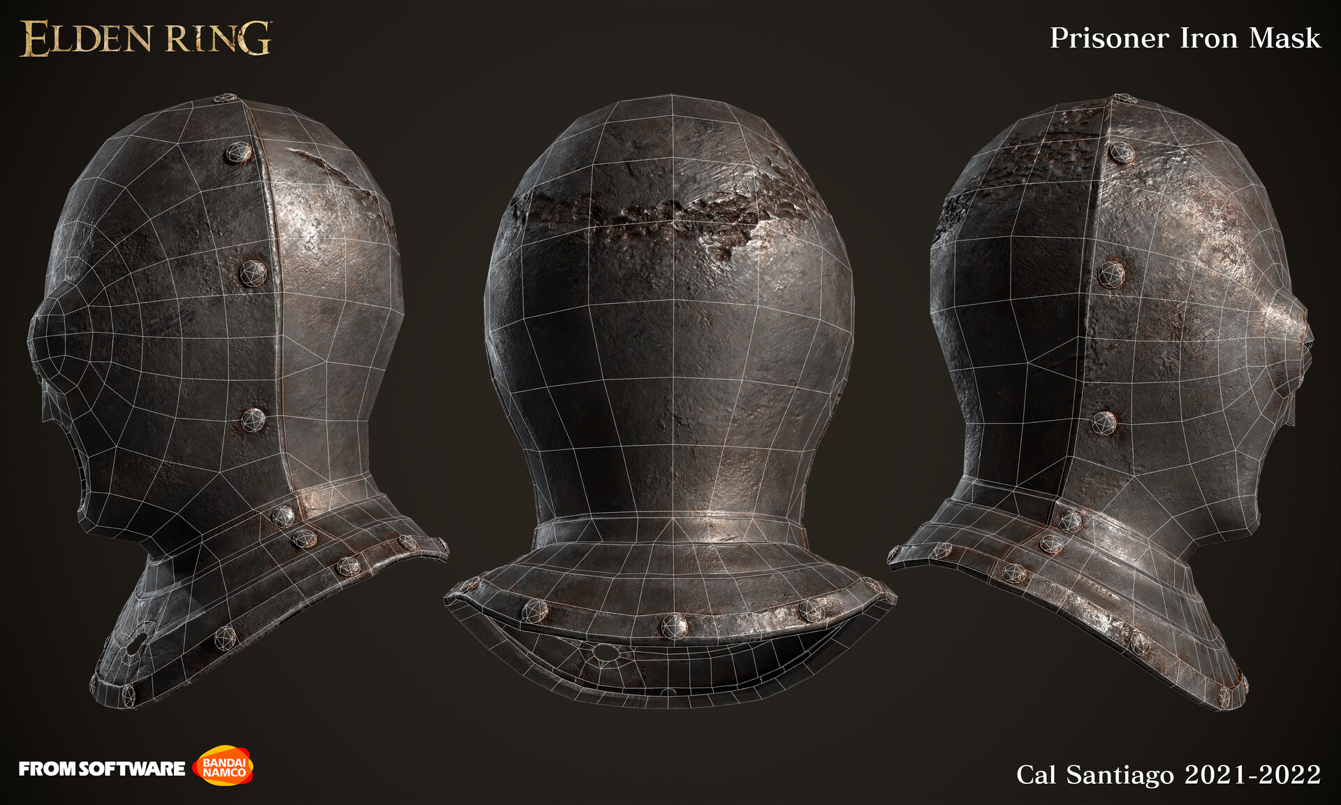 Cal Santiago - Elden Ring - Prisoner Iron Mask