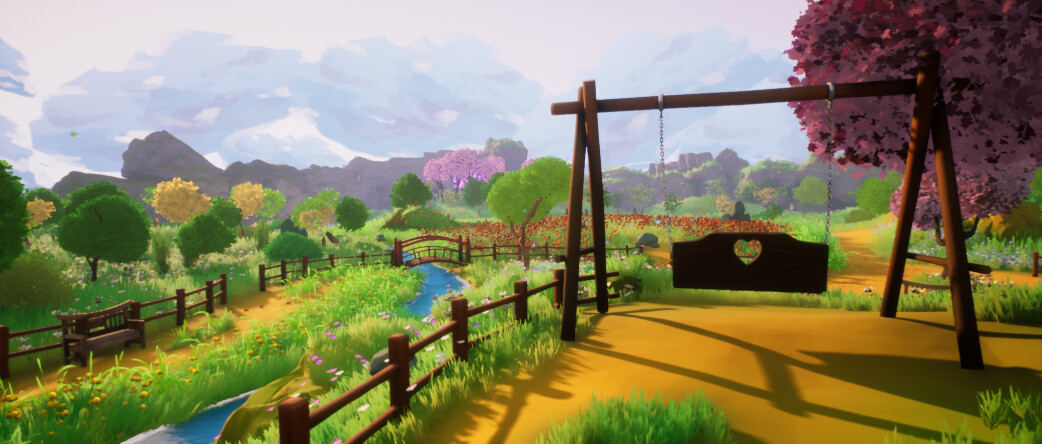 ArtStation - Stylized Meadow
