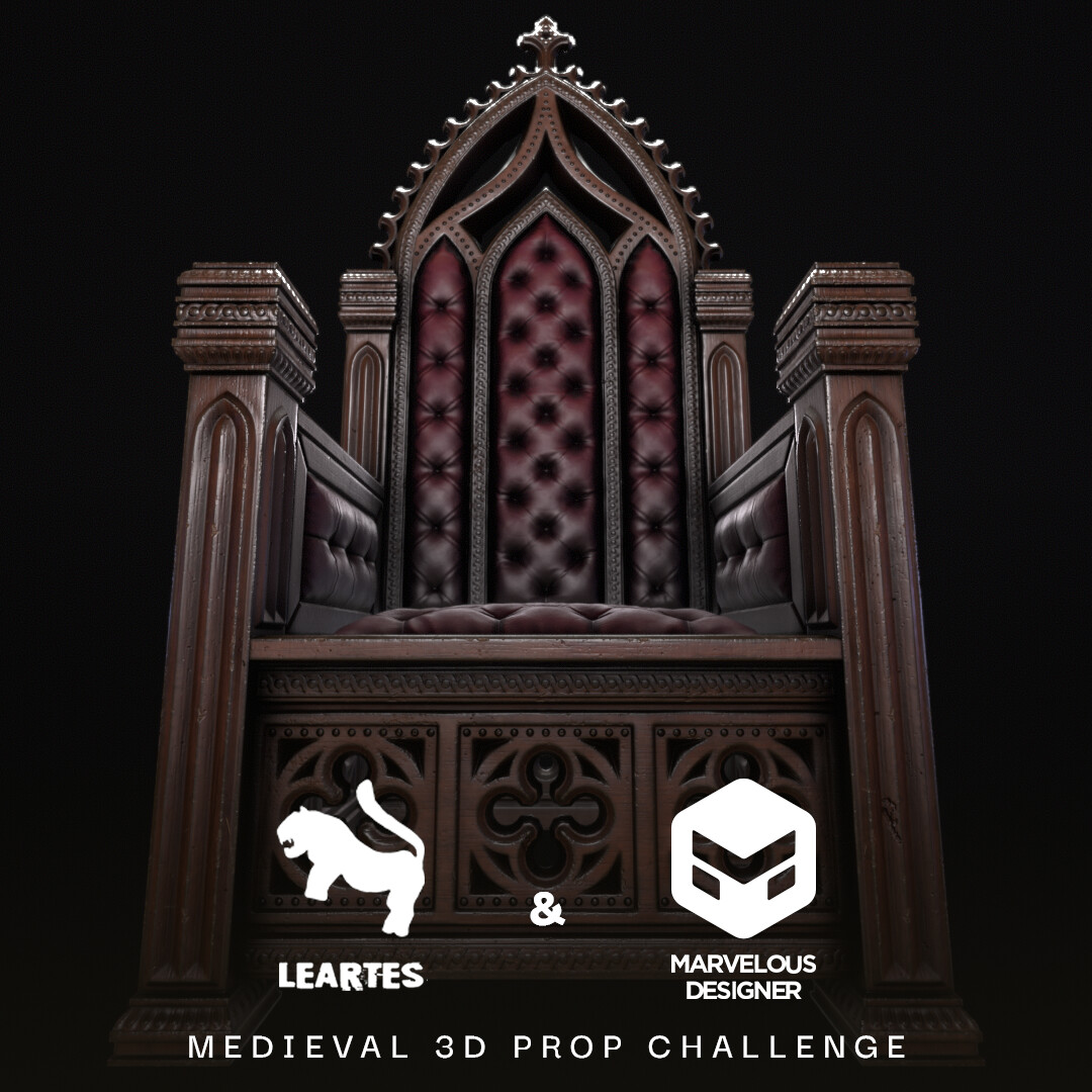 ArtStation - Medieval Throne