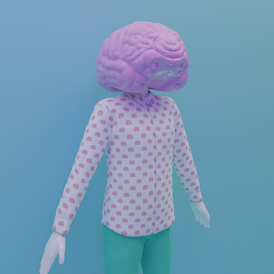 ArtStation - Brain Man