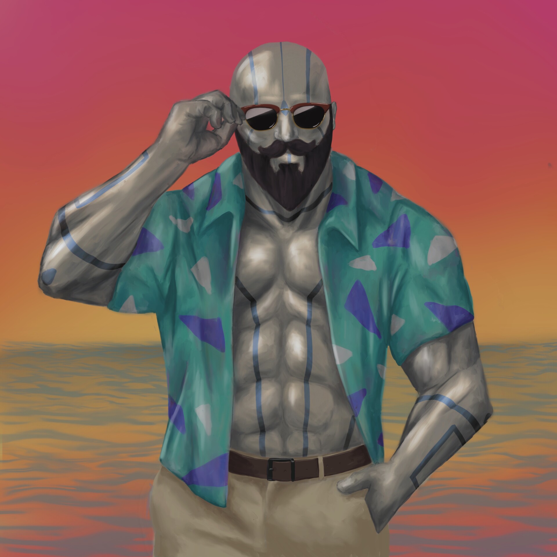 ArtStation - Goliath dnd artwork