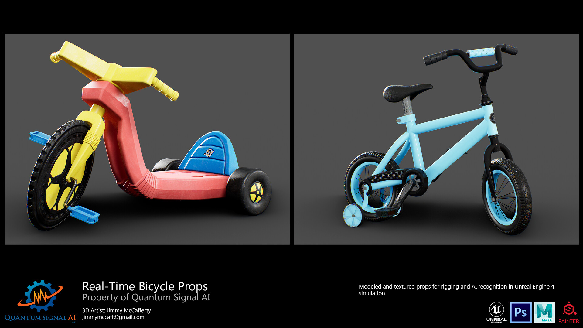 ArtStation - Real-time Bicycle Props