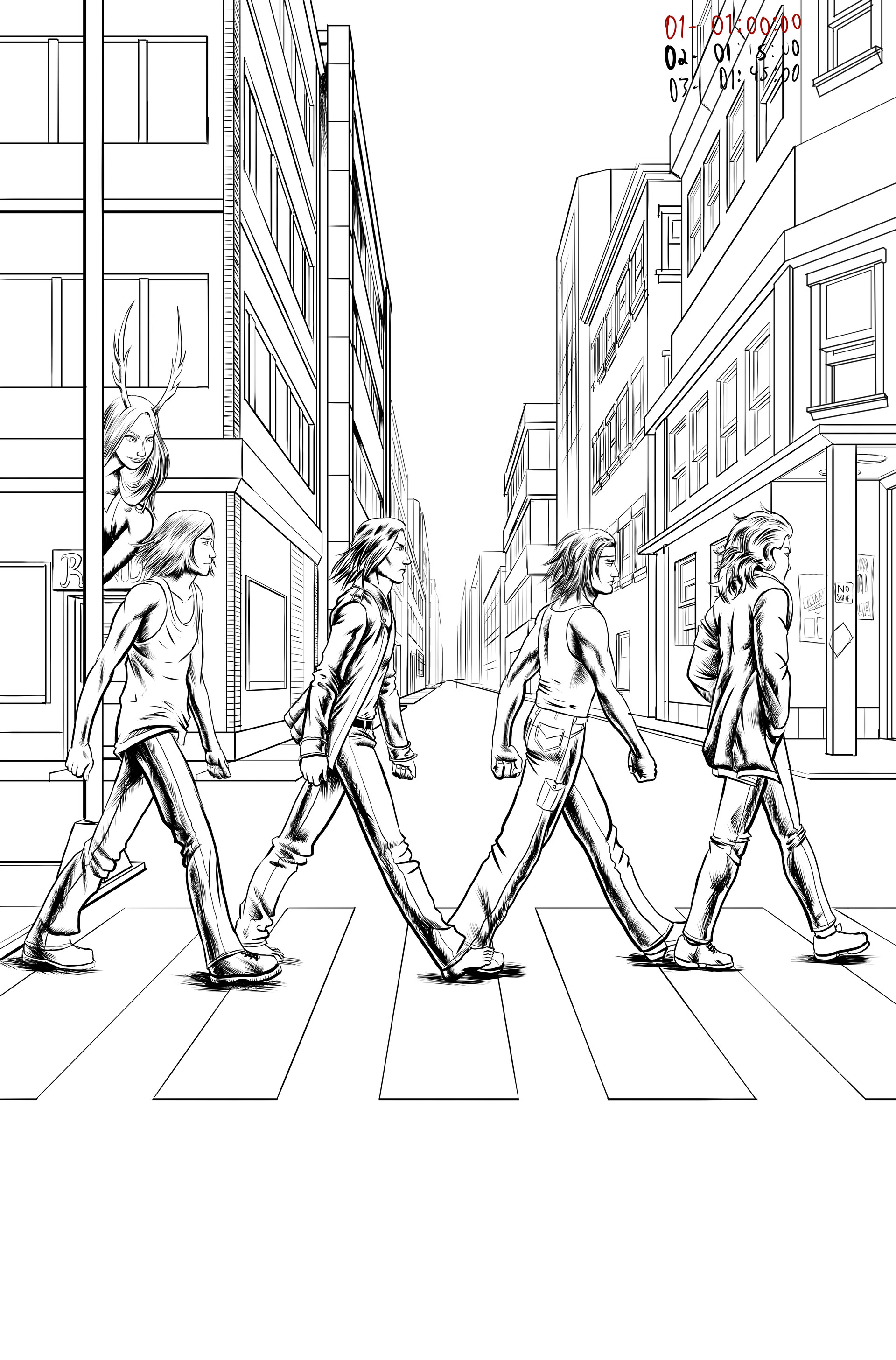 Jonathan Gee - Lost Between Worlds variant cover