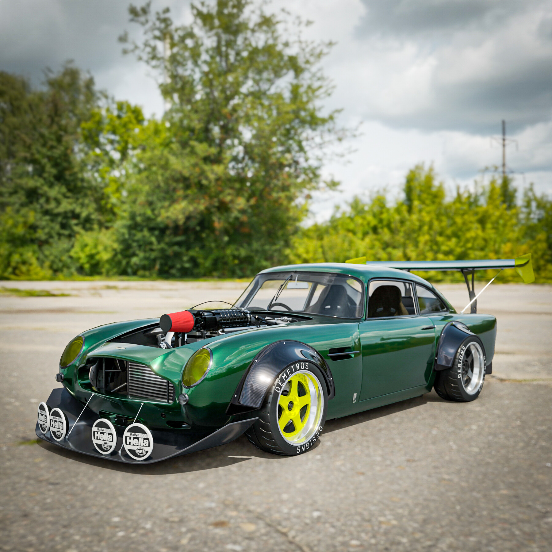 ArtStation - Aston Martin DB5