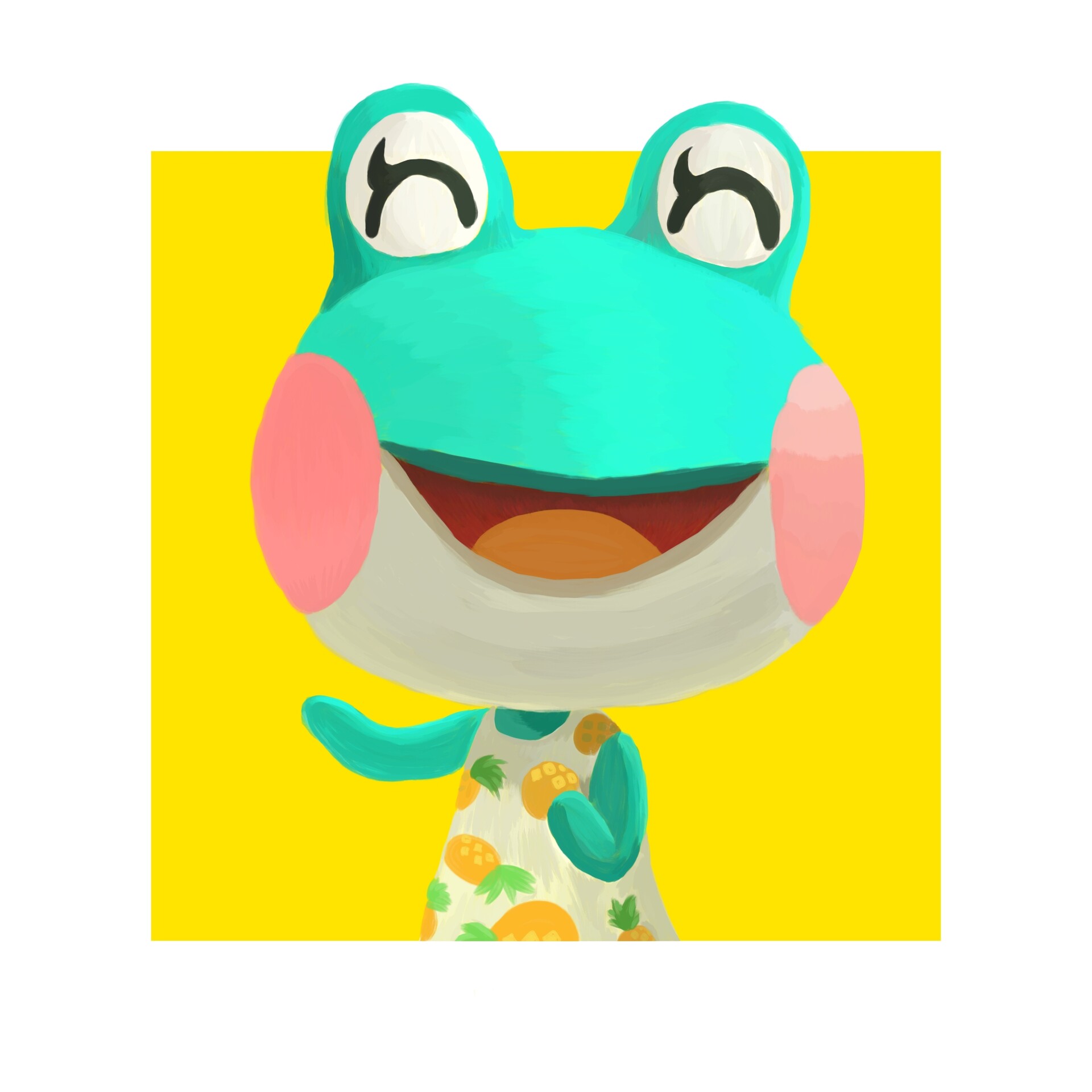 ArtStation - Pintura Experimental: Animal Crossing