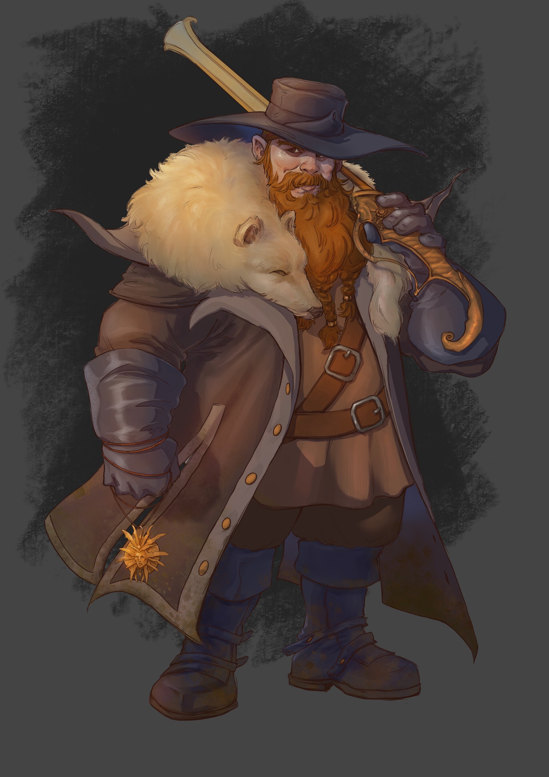 ArtStation - Dwarf character commission