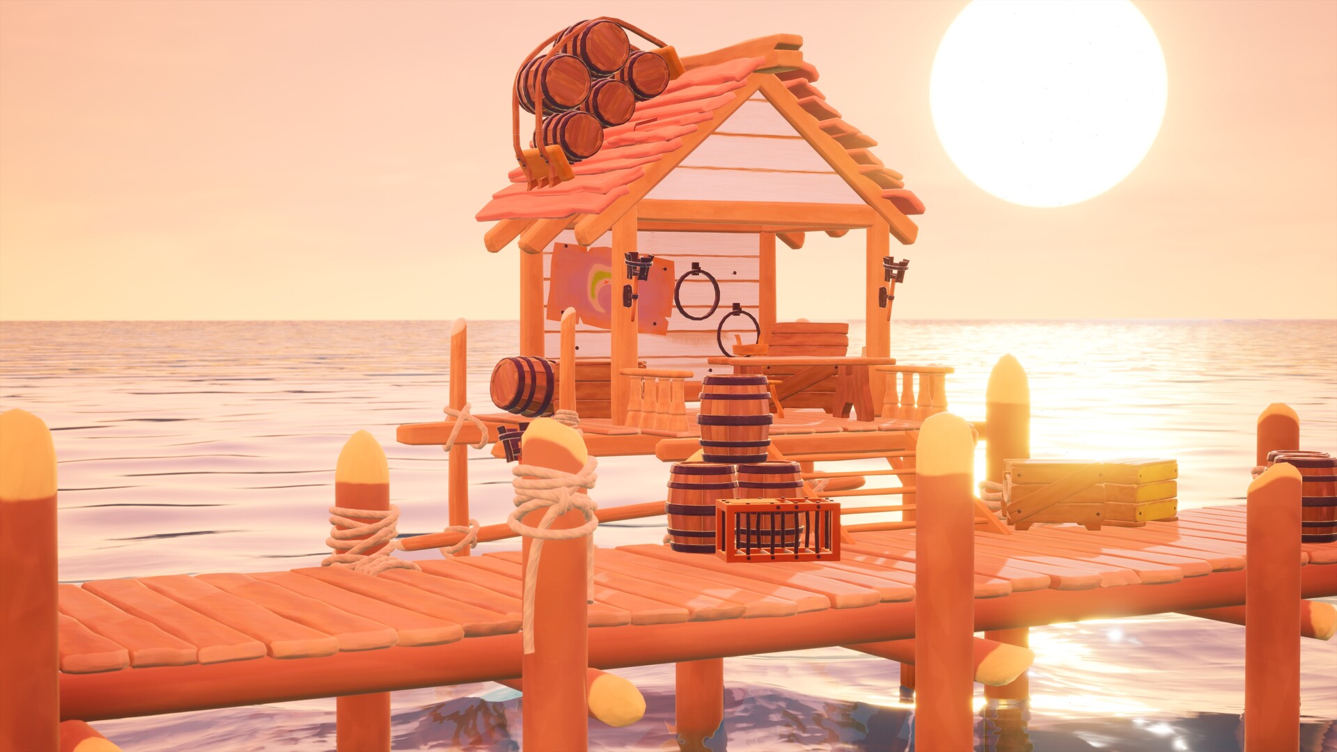 ArtStation - Dock Diorama