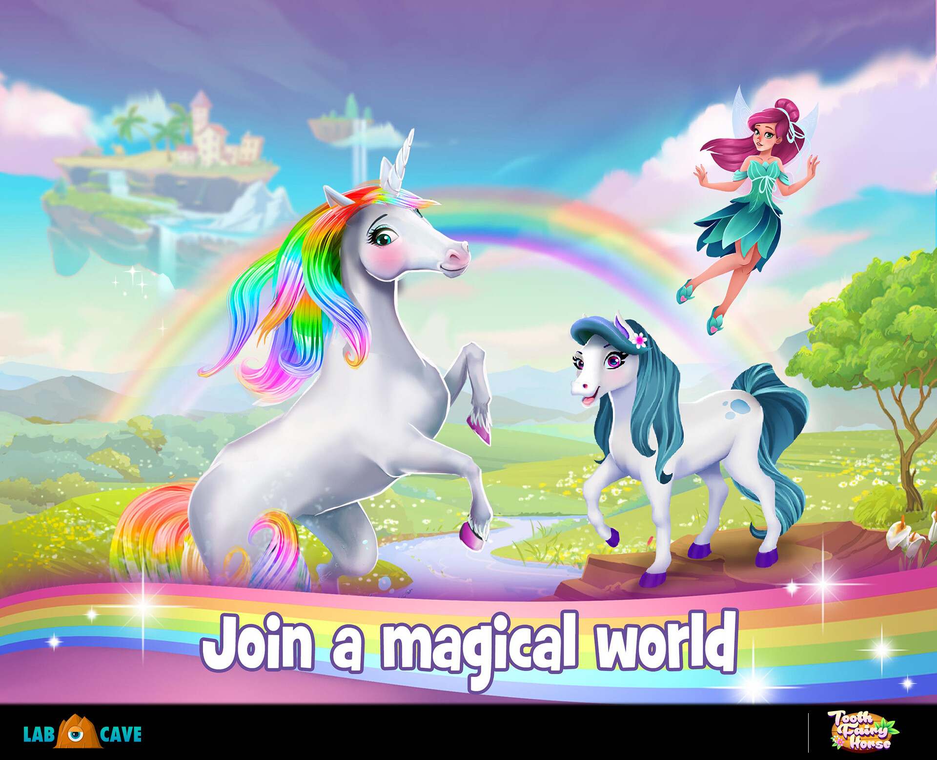 LAB CAVE - ToothFairy Horse: CRO & In-Game assets for Google Play and ...