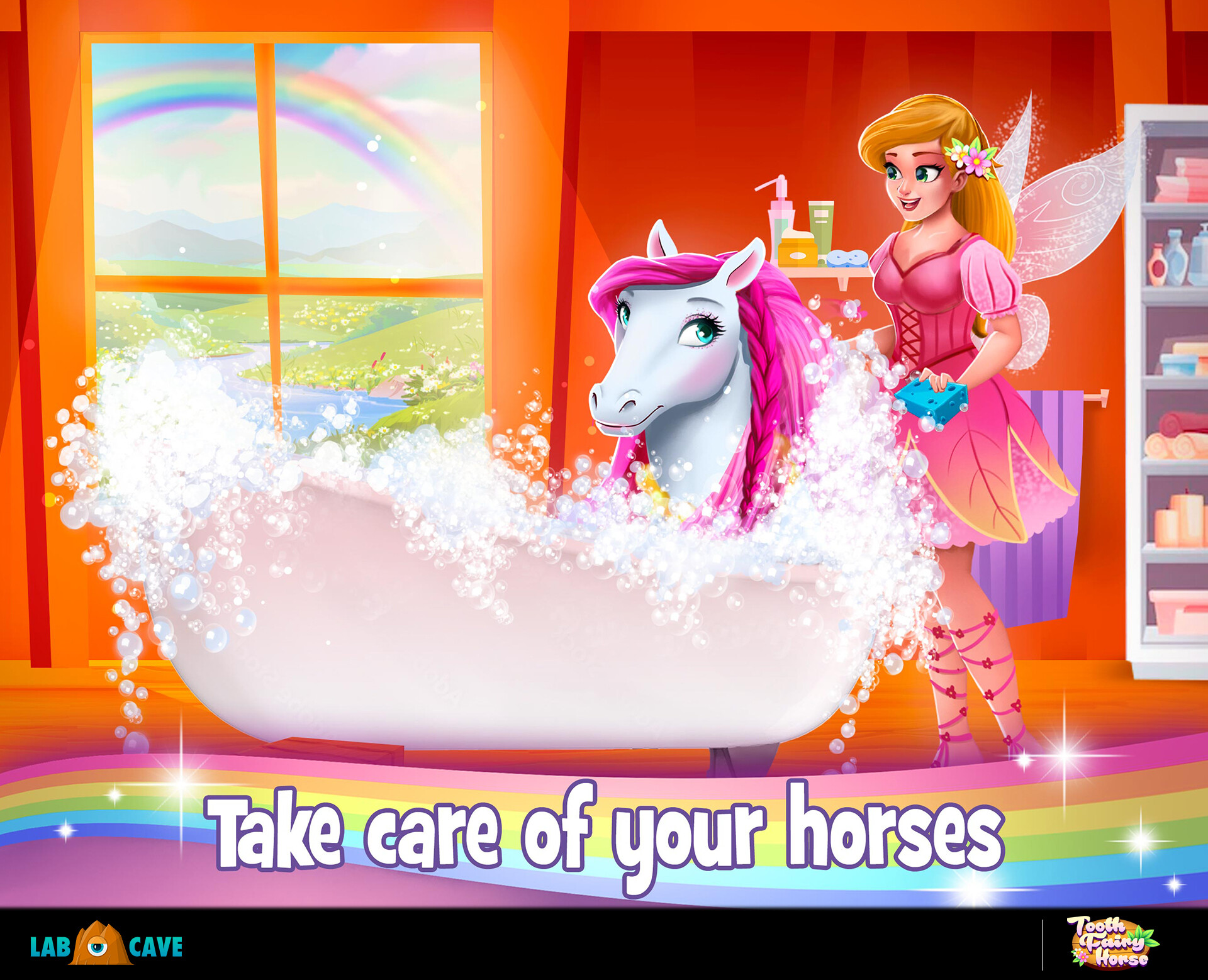 LAB CAVE - ToothFairy Horse: CRO & In-Game assets for Google Play and ...