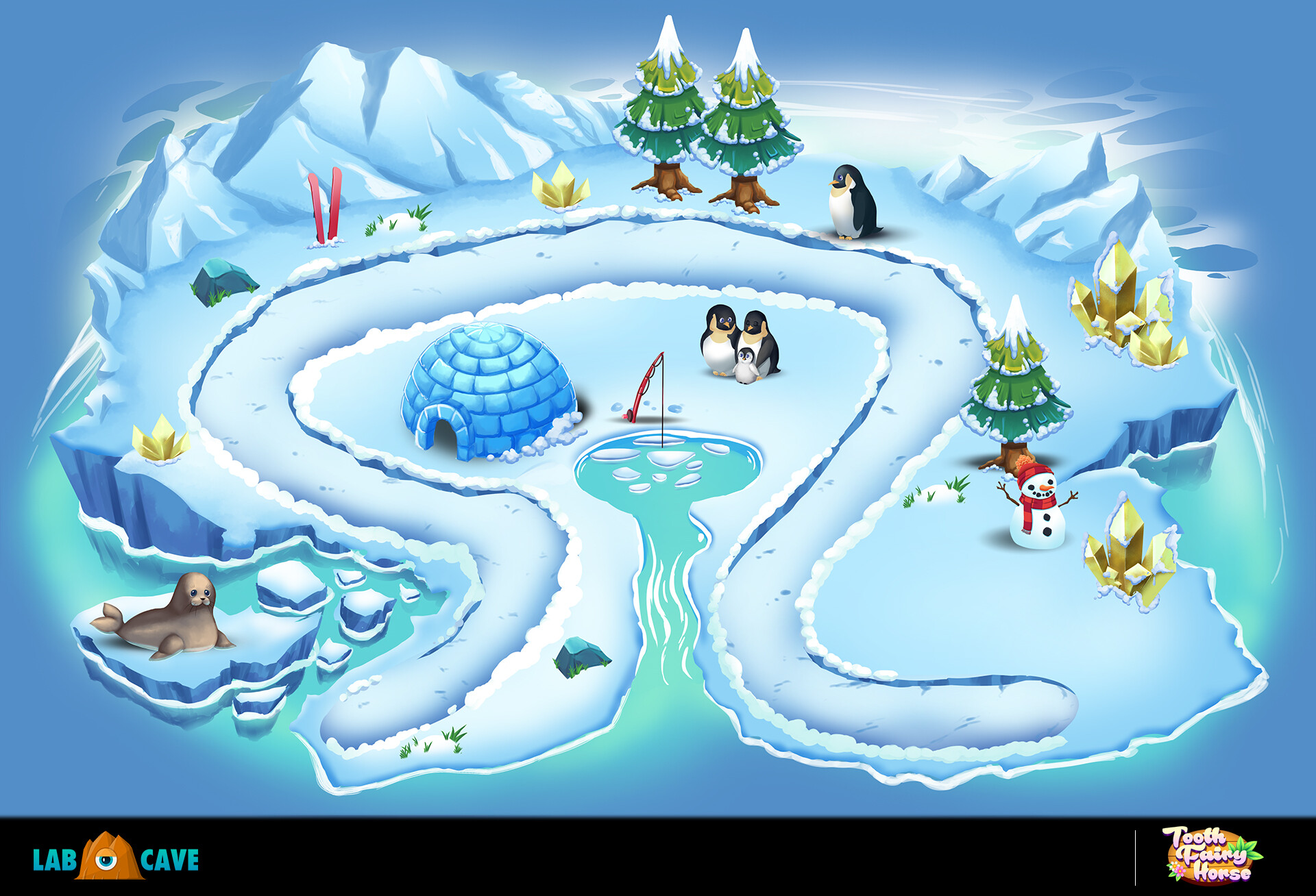 LAB CAVE - ToothFairy Horse: CRO & In-Game assets for Google Play and ...