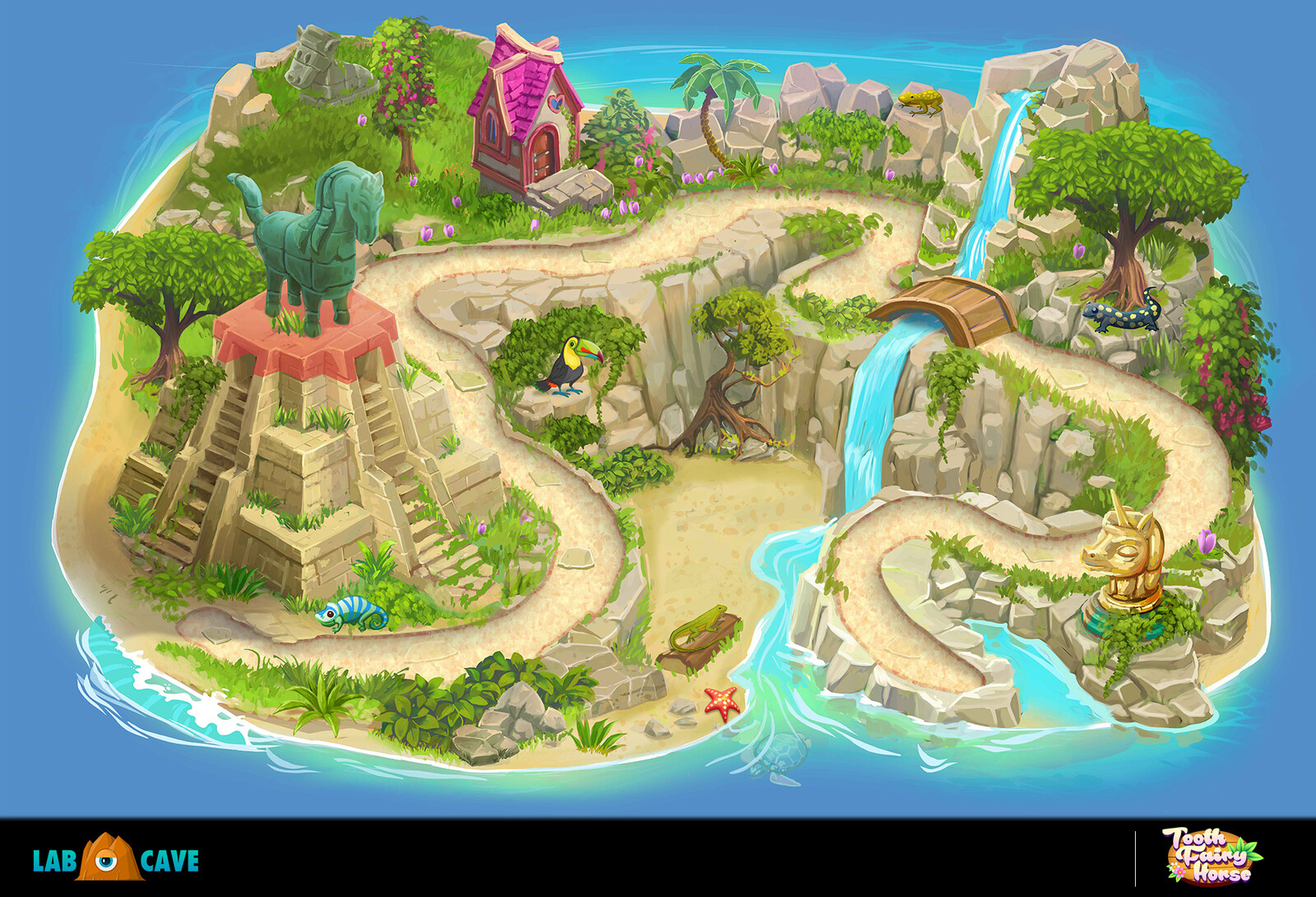 LAB CAVE - ToothFairy Horse: CRO & In-Game assets for Google Play and ...