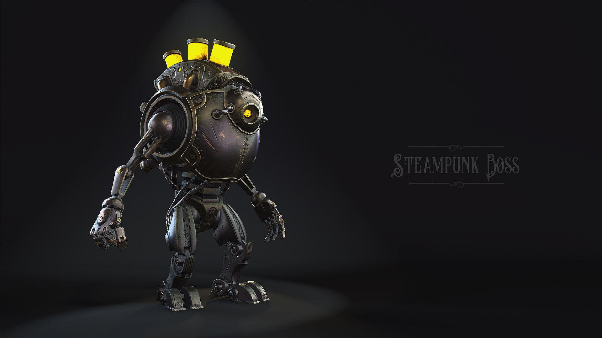 Viktor Strife - Steampunk Boss