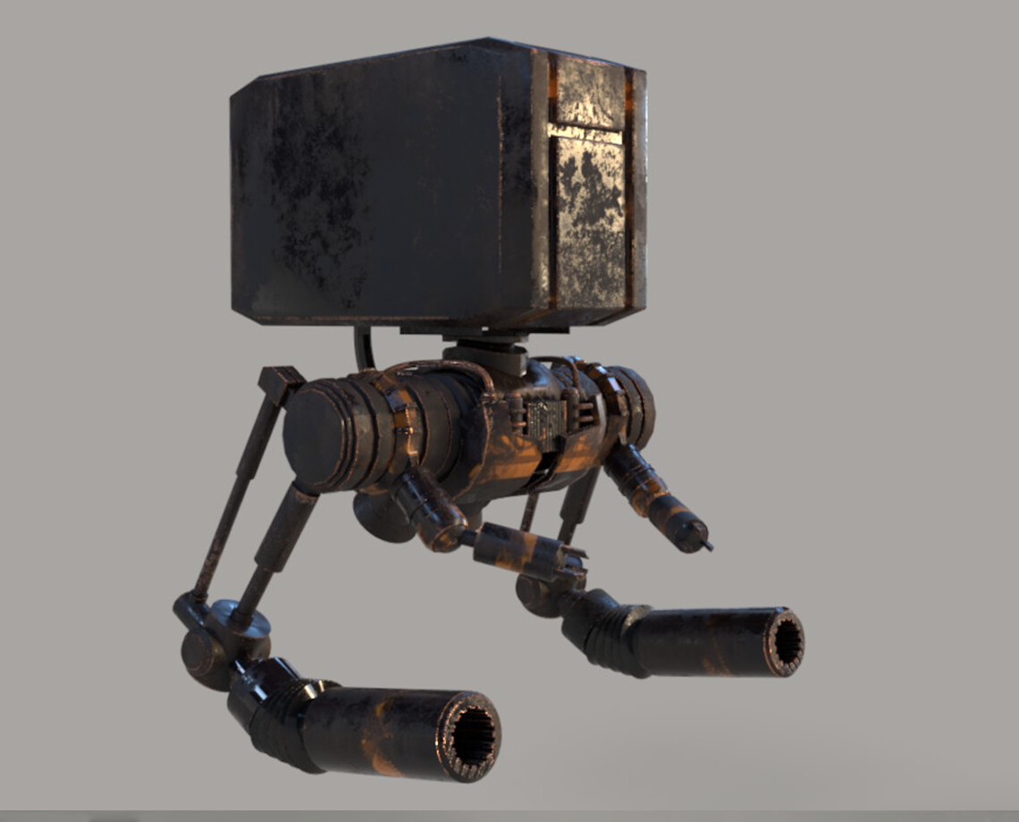 ArtStation - Welding Helper Robot