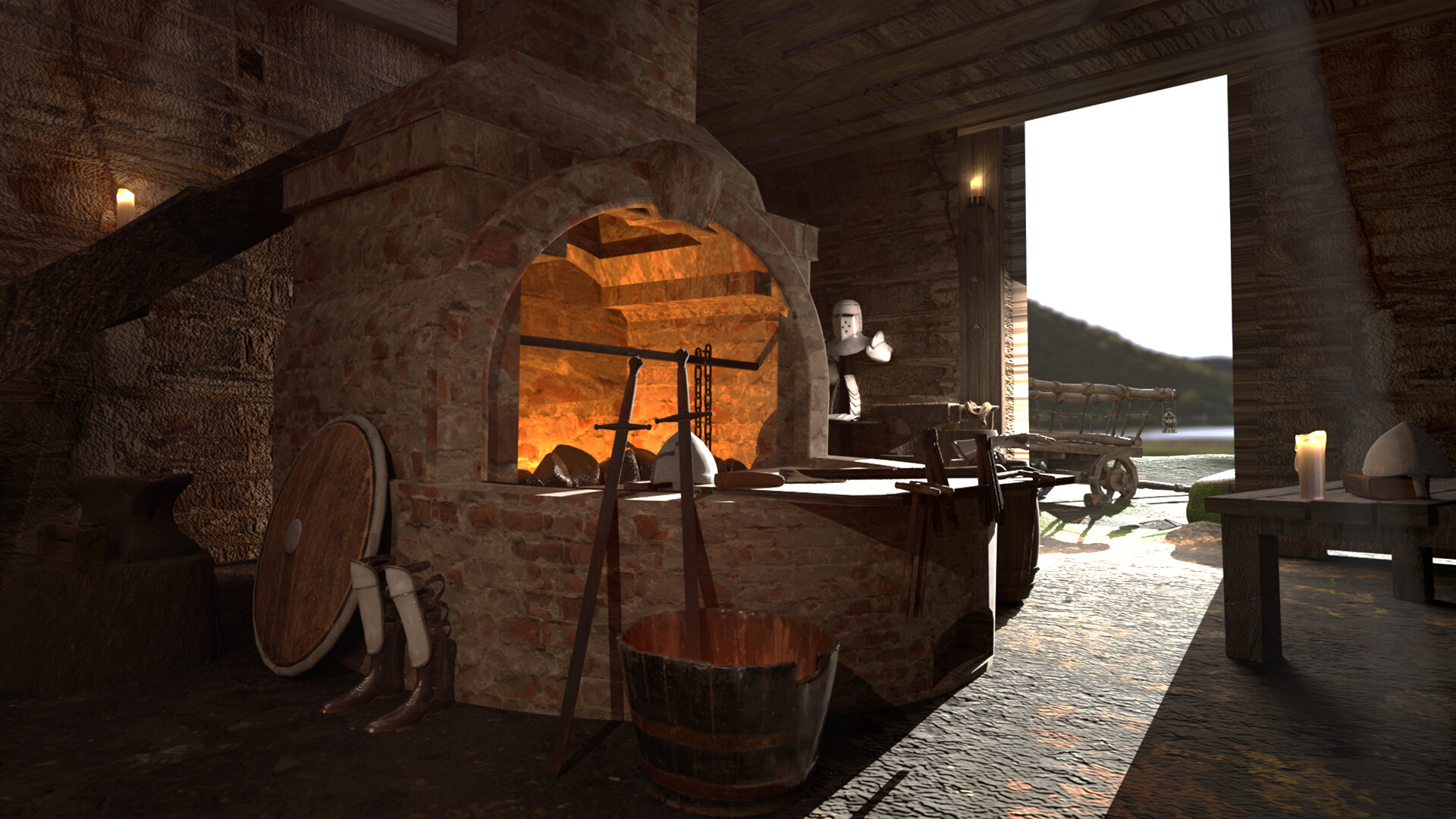 ArtStation - Medieval Blacksmith