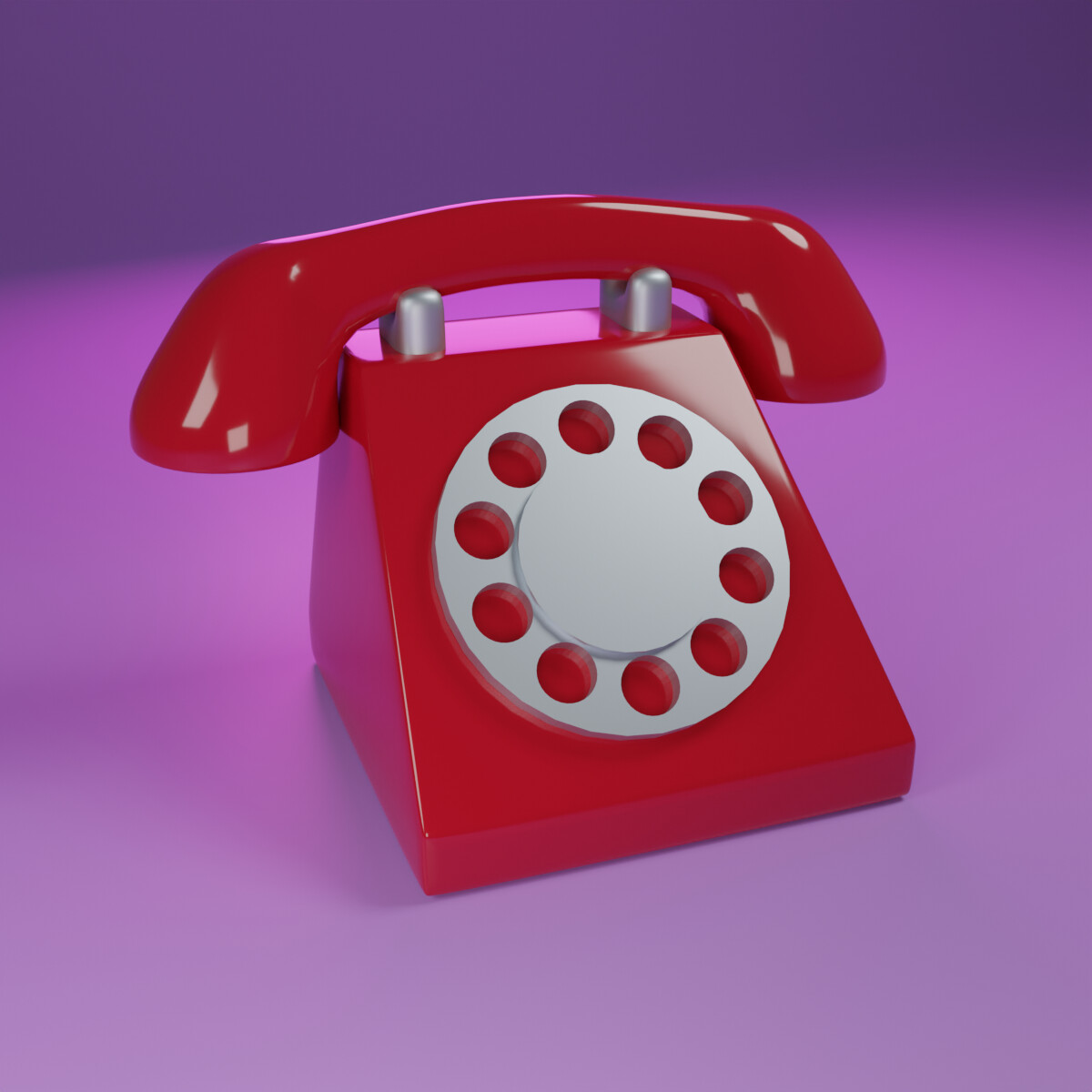 ArtStation - Rotary phone