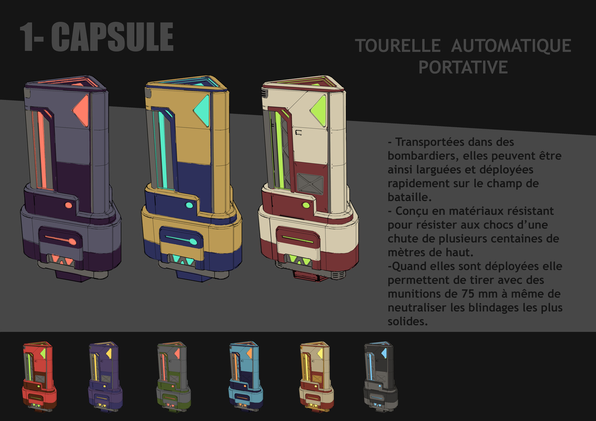 Jérémy LE BOTLAN - Tourelle automatique portative