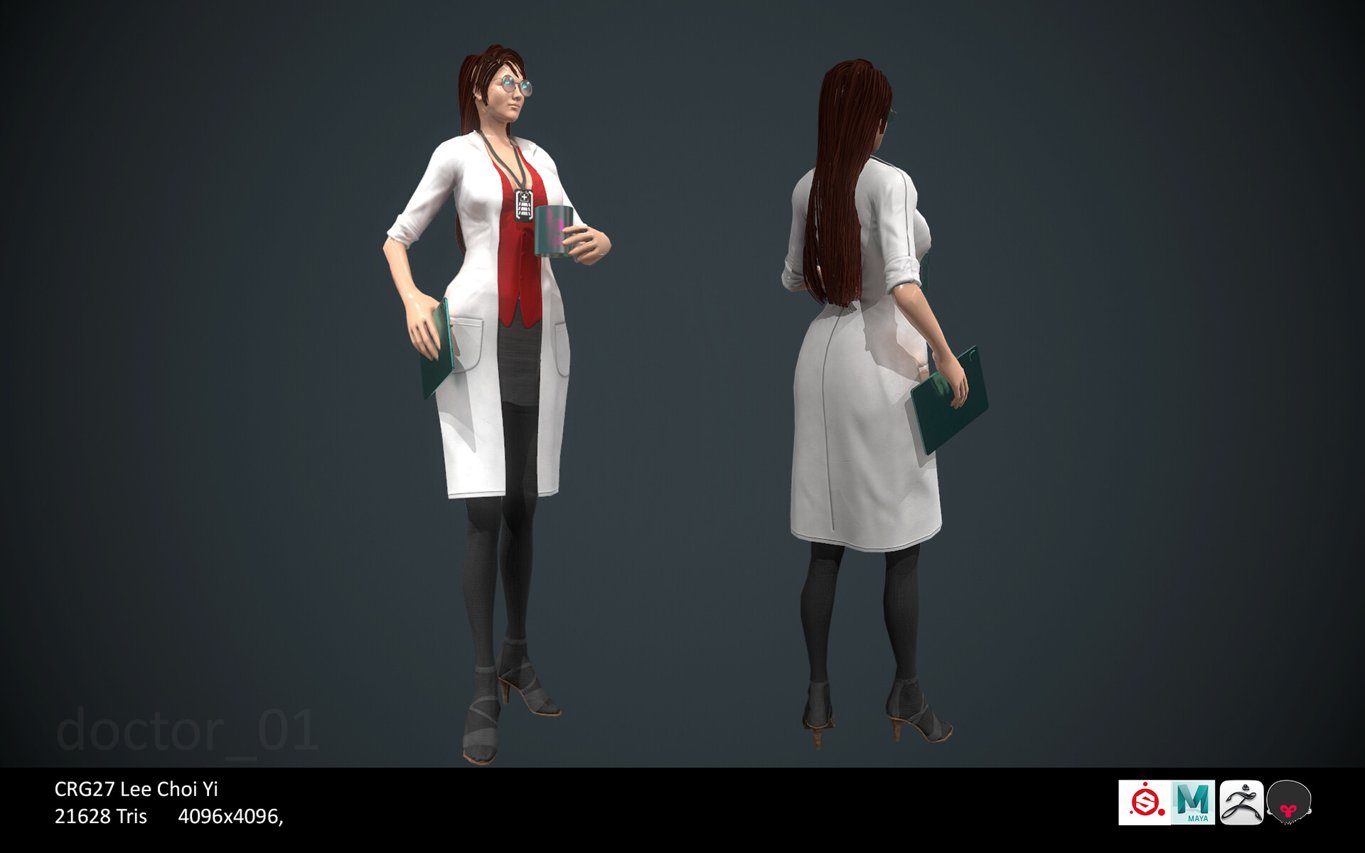 ArtStation - Console Game Character 2-A1