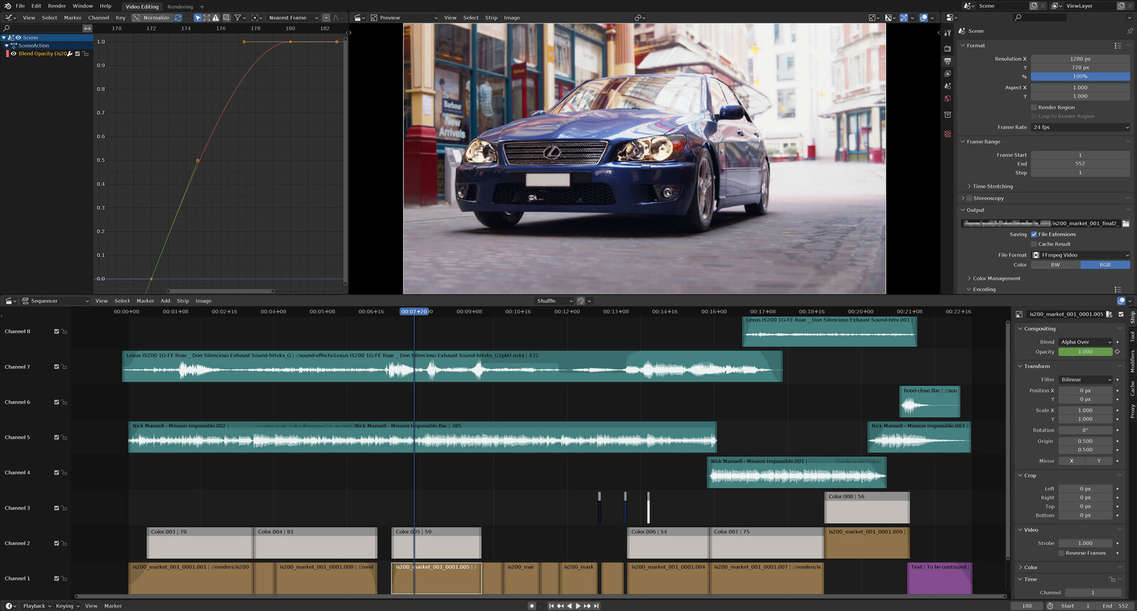 Tim Winkelmann - Lexus IS200 IS300 Toyota Altezza - Demo Video