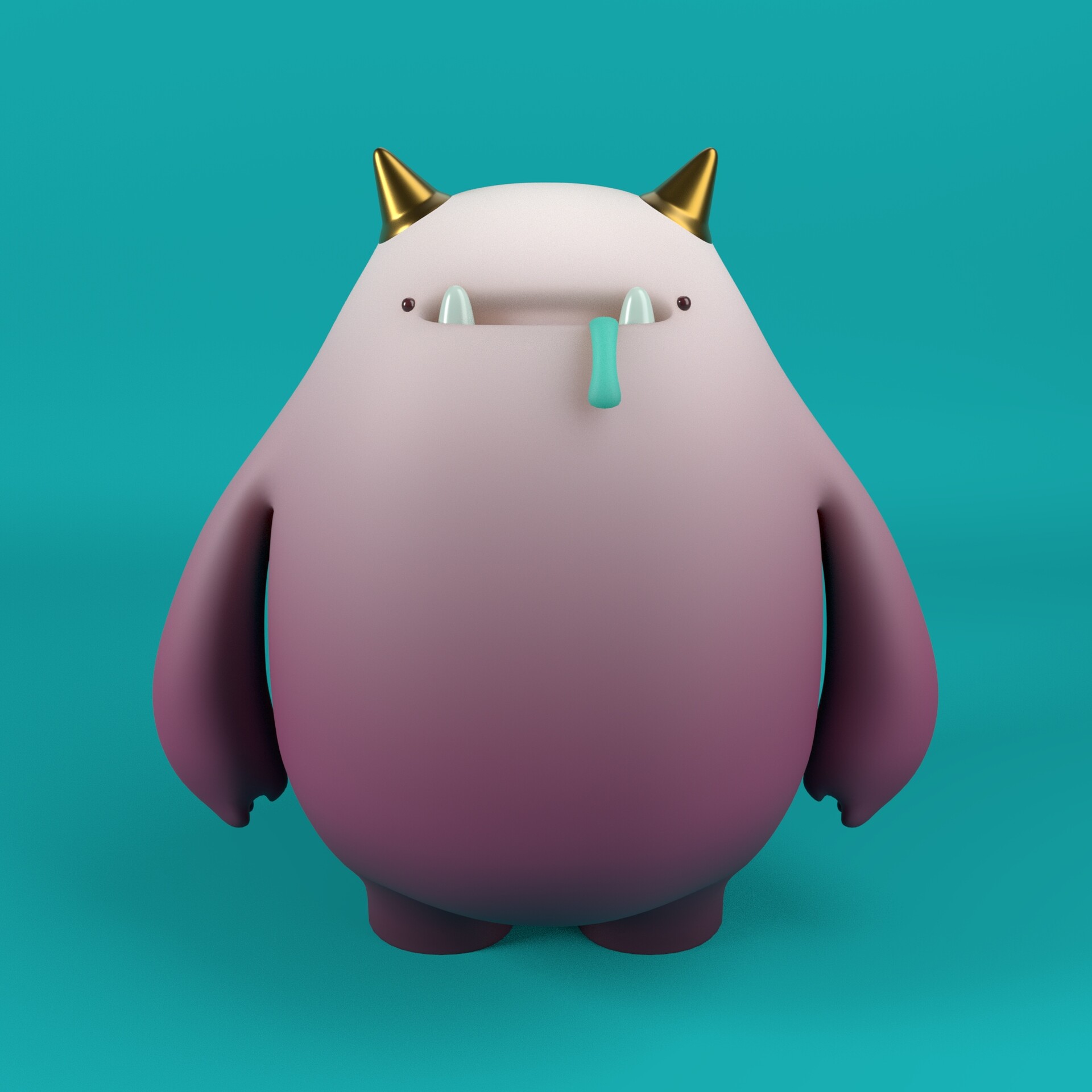 ArtStation - Baby Monster - Ice cream