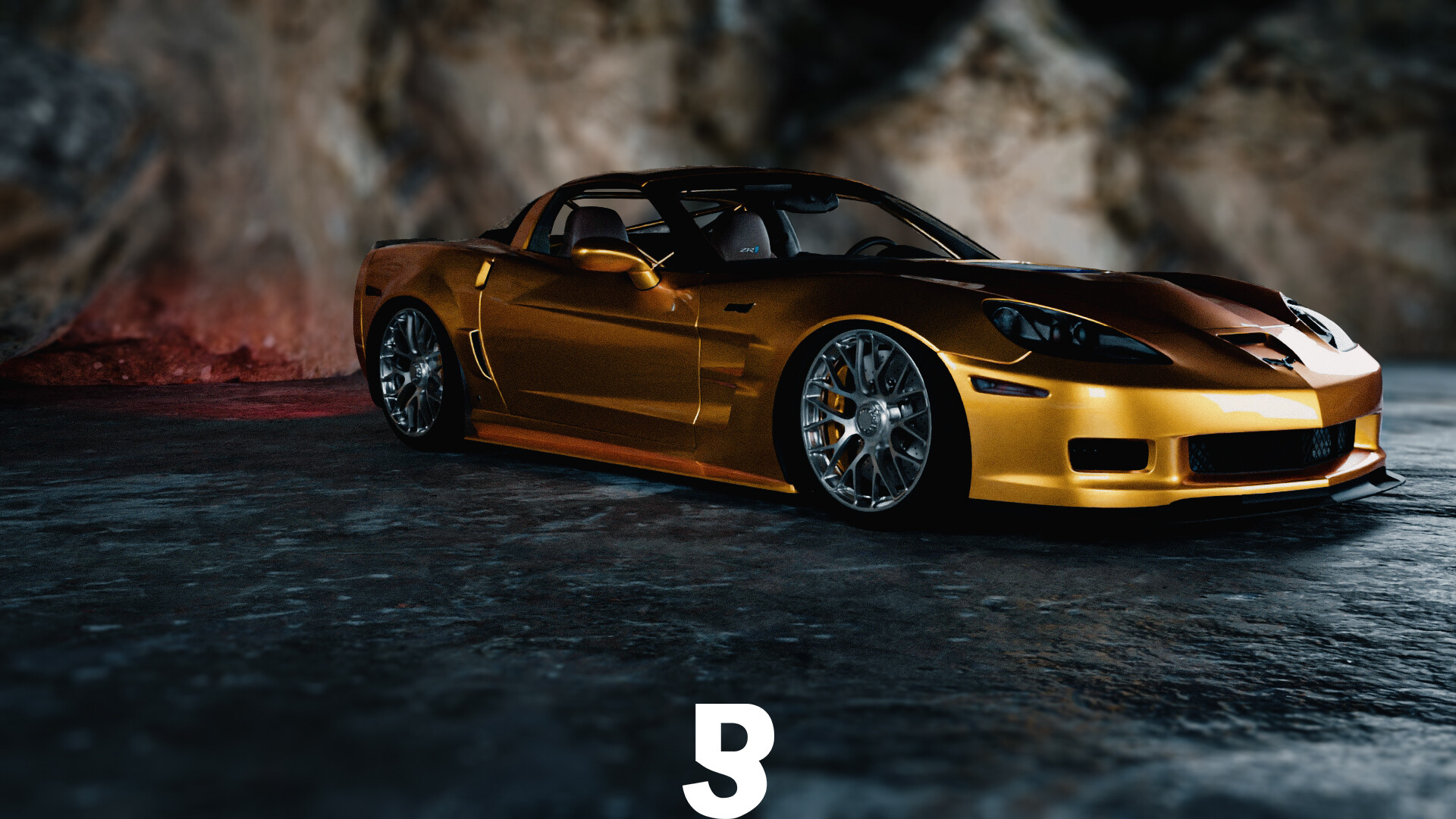 ArtStation - Chevrolet Corvette C6