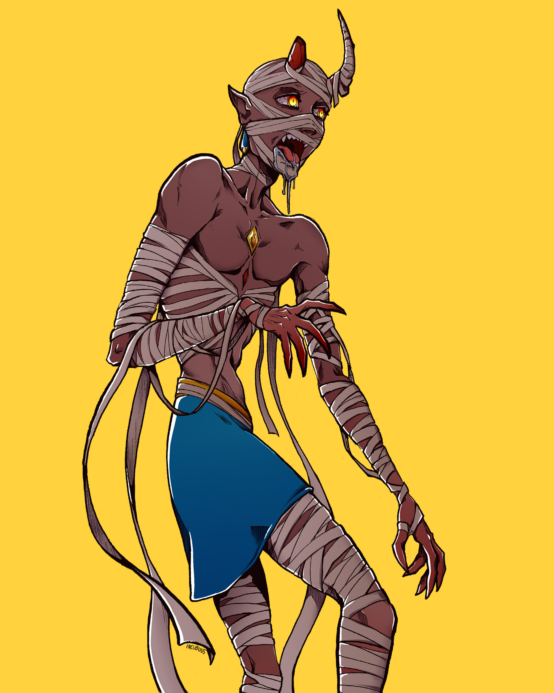 ArtStation - Demon April #6 MUMMY