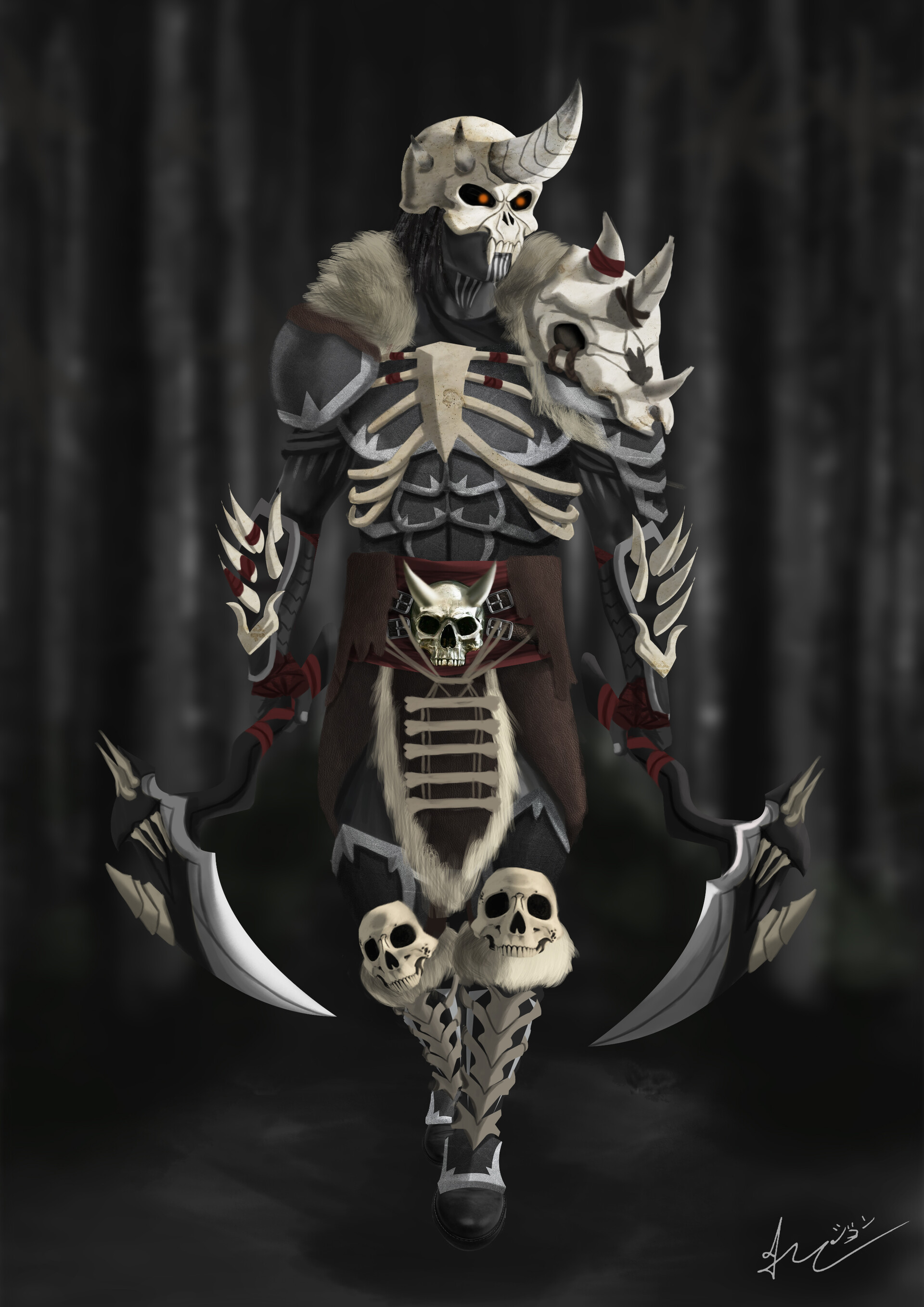 ArtStation - Bone Warrior