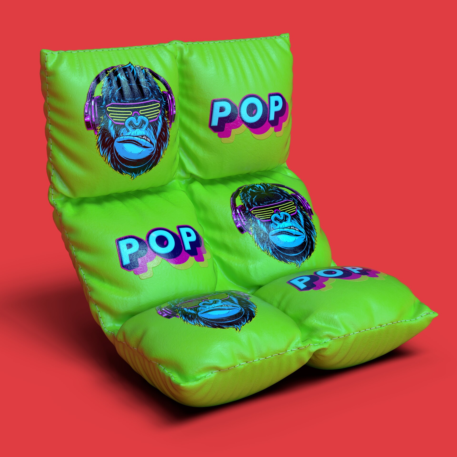 ArtStation - 3D Prop gaming cusion