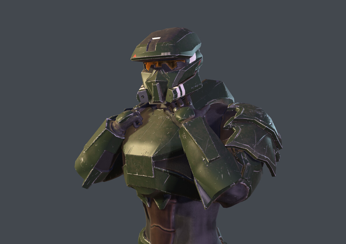 ArtStation - Halo Reach EOD Spartan