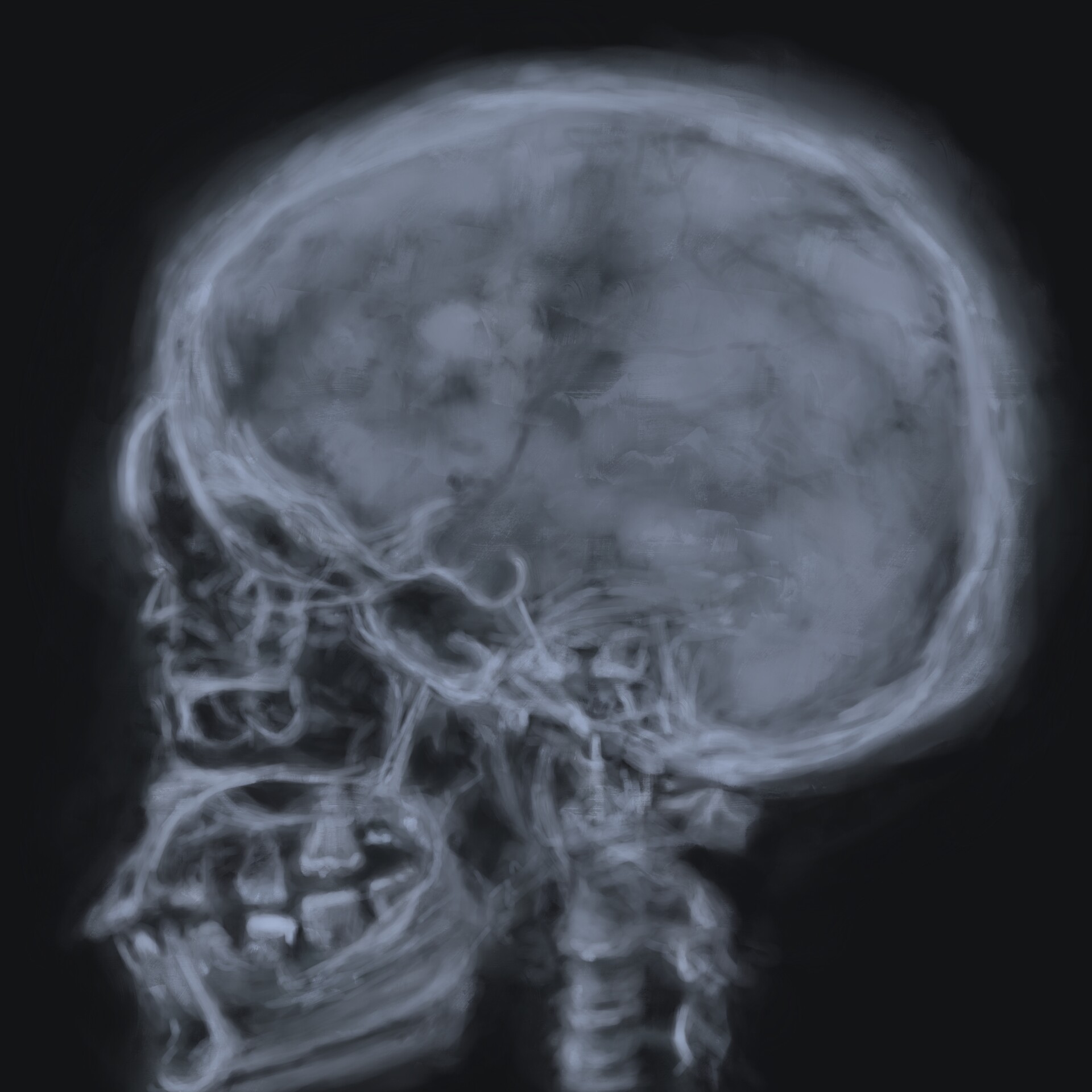 ArtStation - Skull Scan