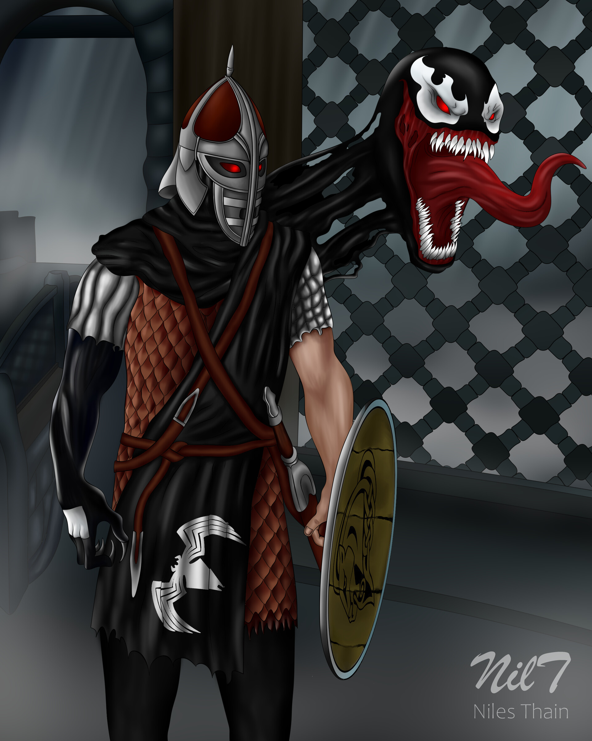 ArtStation - Venom Guard. TES V: Skyrim