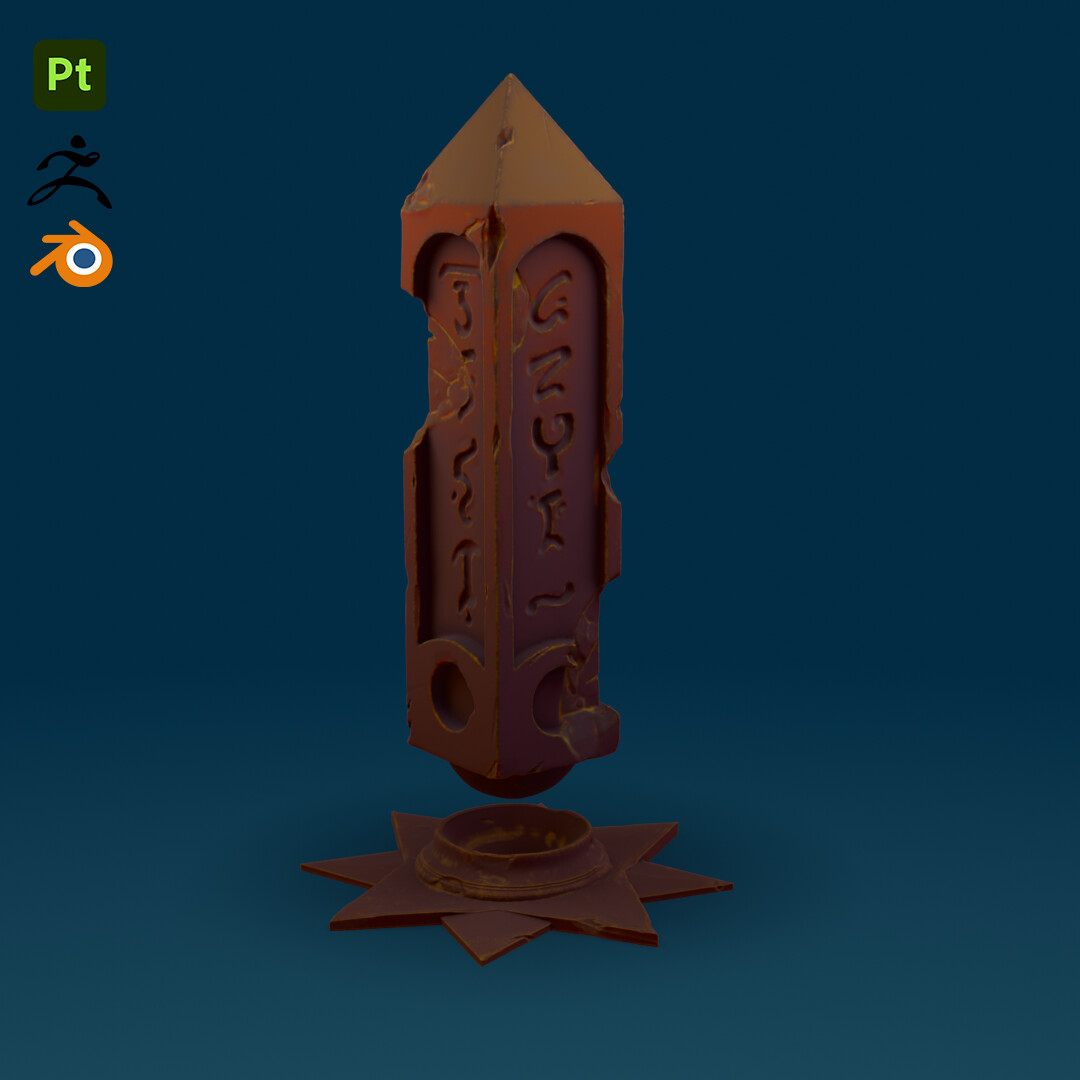 ArtStation - Stone Obelisk