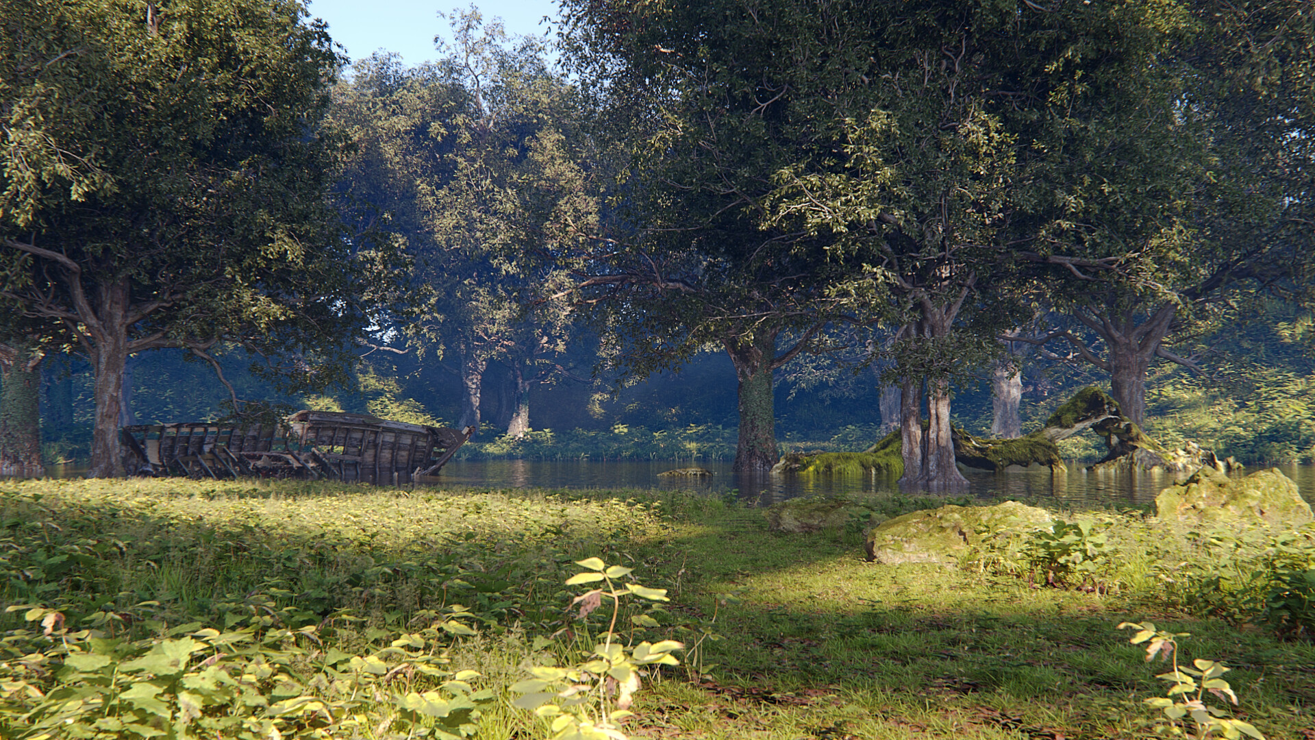 ArtStation - Green Lake