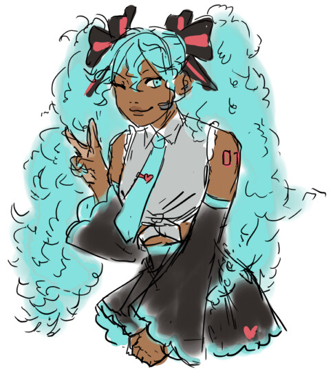 ArtStation - Miku redesigns