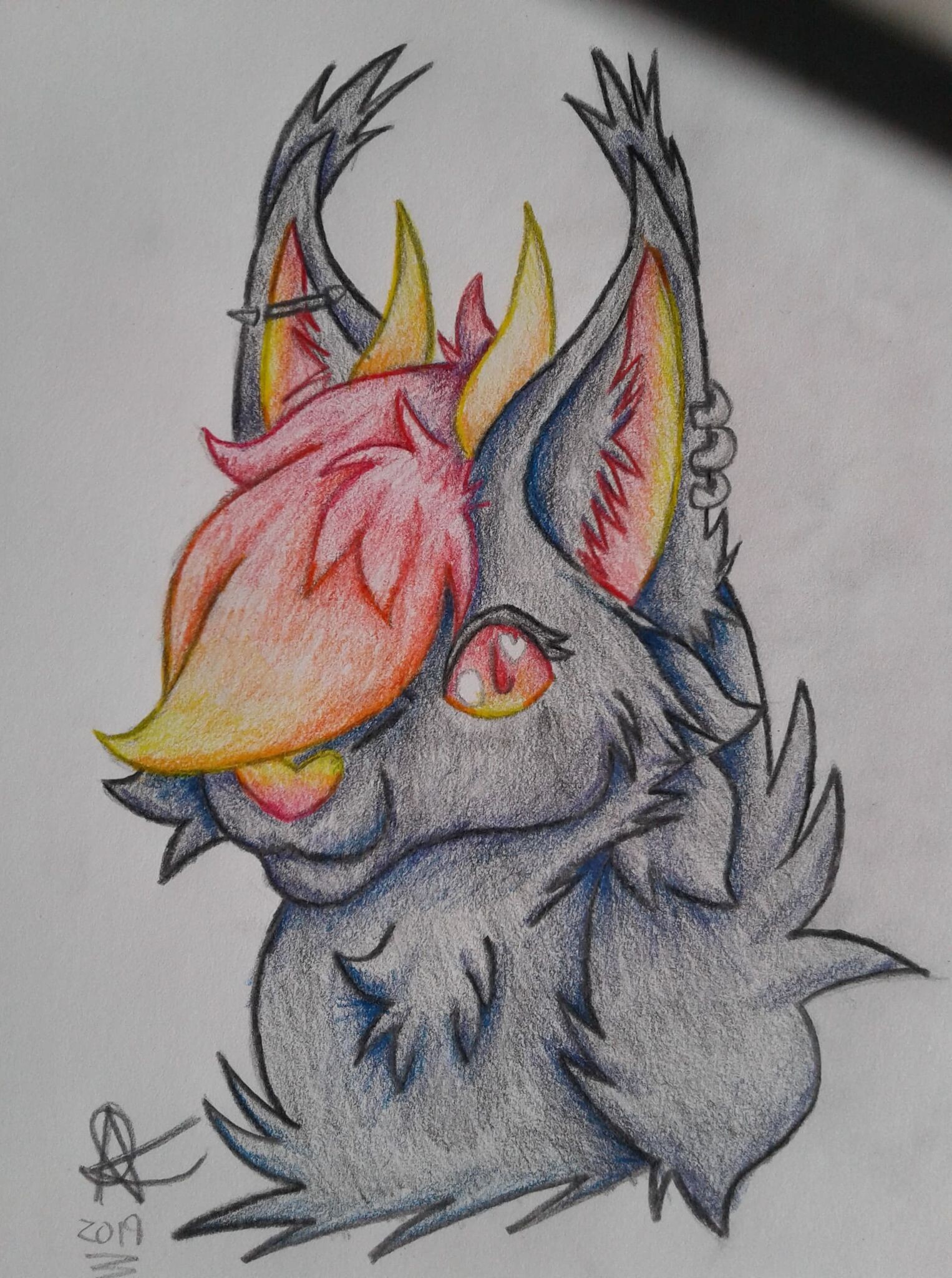 ArtStation - Cat OC Headshot (2019)