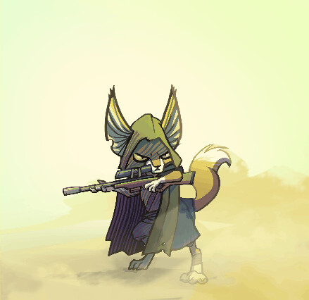 ArtStation - Fox Sniper Animation