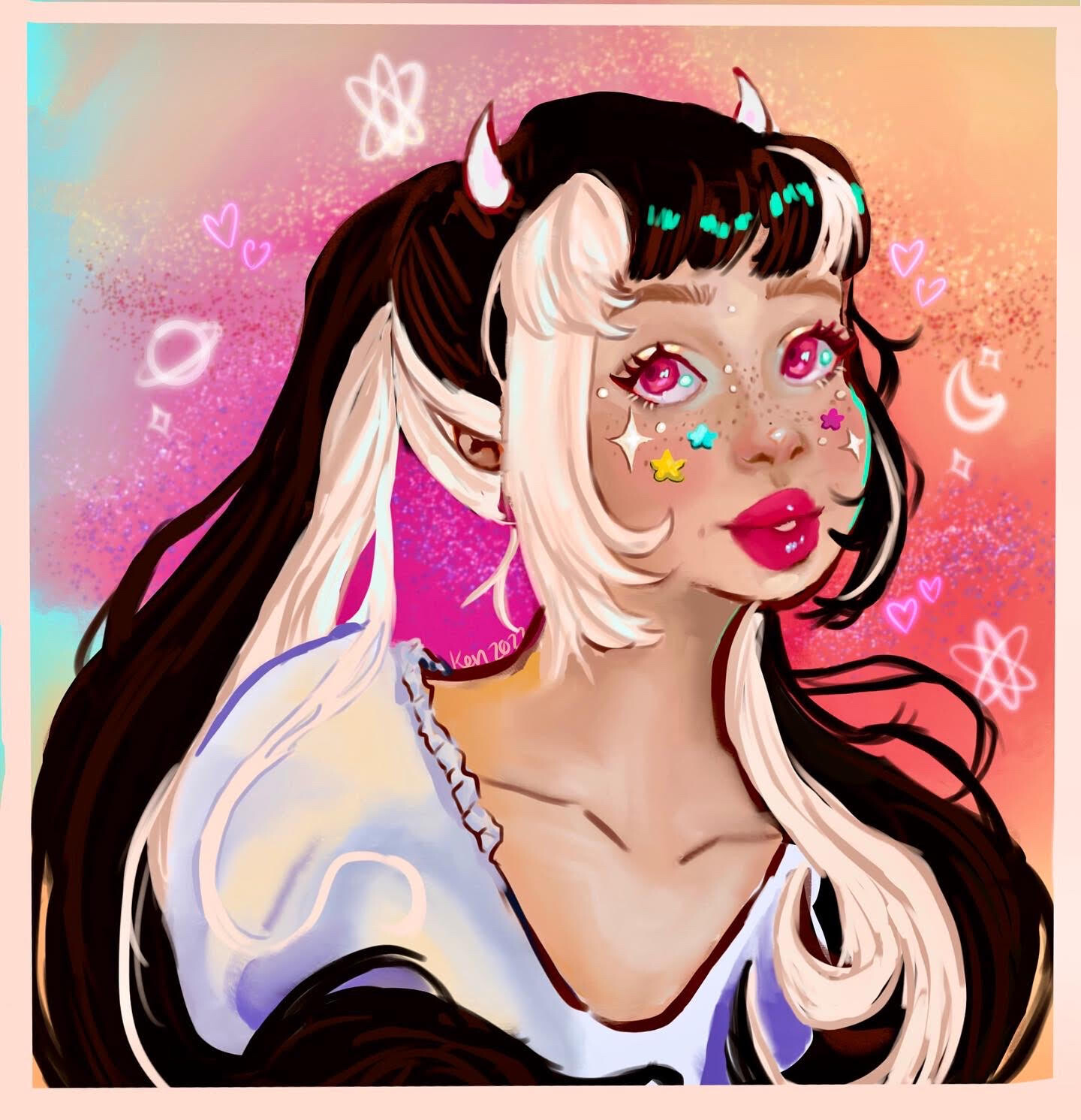 ArtStation - Cotton Candy Space Dreams