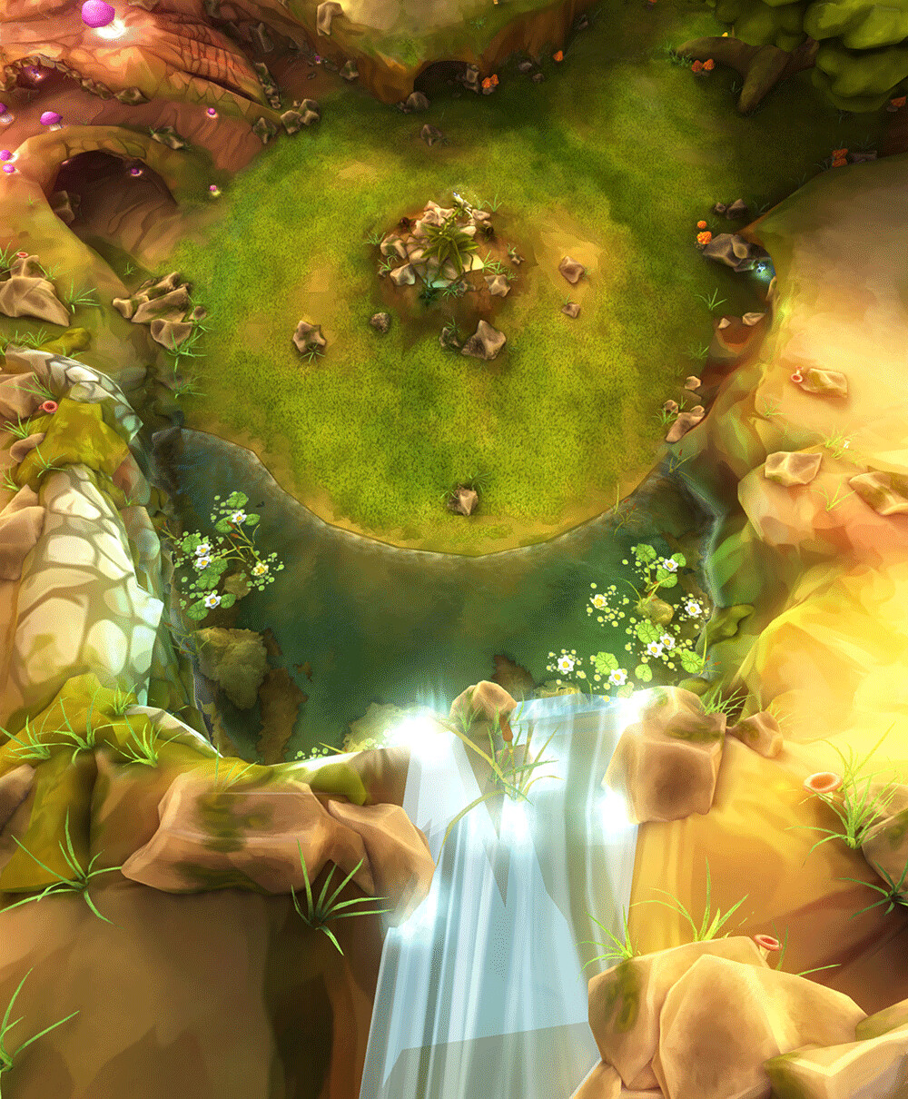 ArtStation - Level design - Magic garden 2