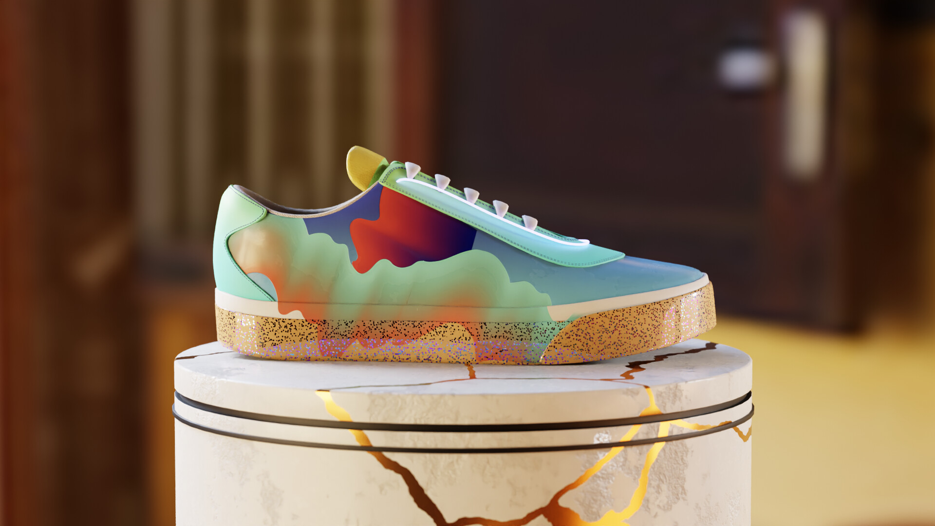 ArtStation - Custom 3D NFT Shoe