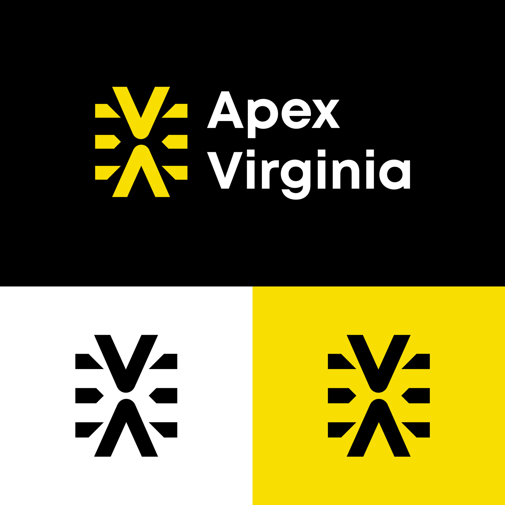 ArtStation - Apex Virginia Logo - (A+V) Logo