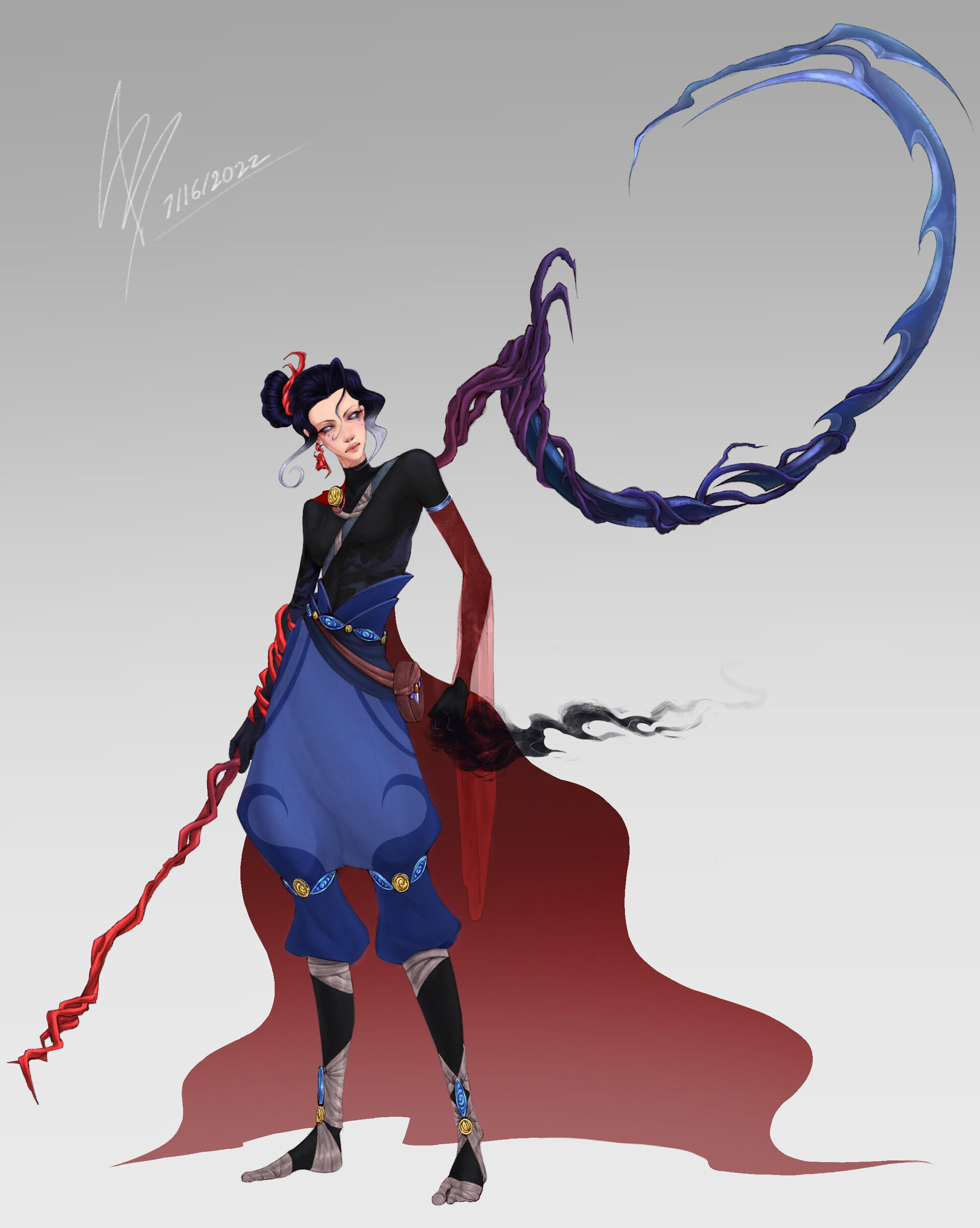 ArtStation - DND Character Shai