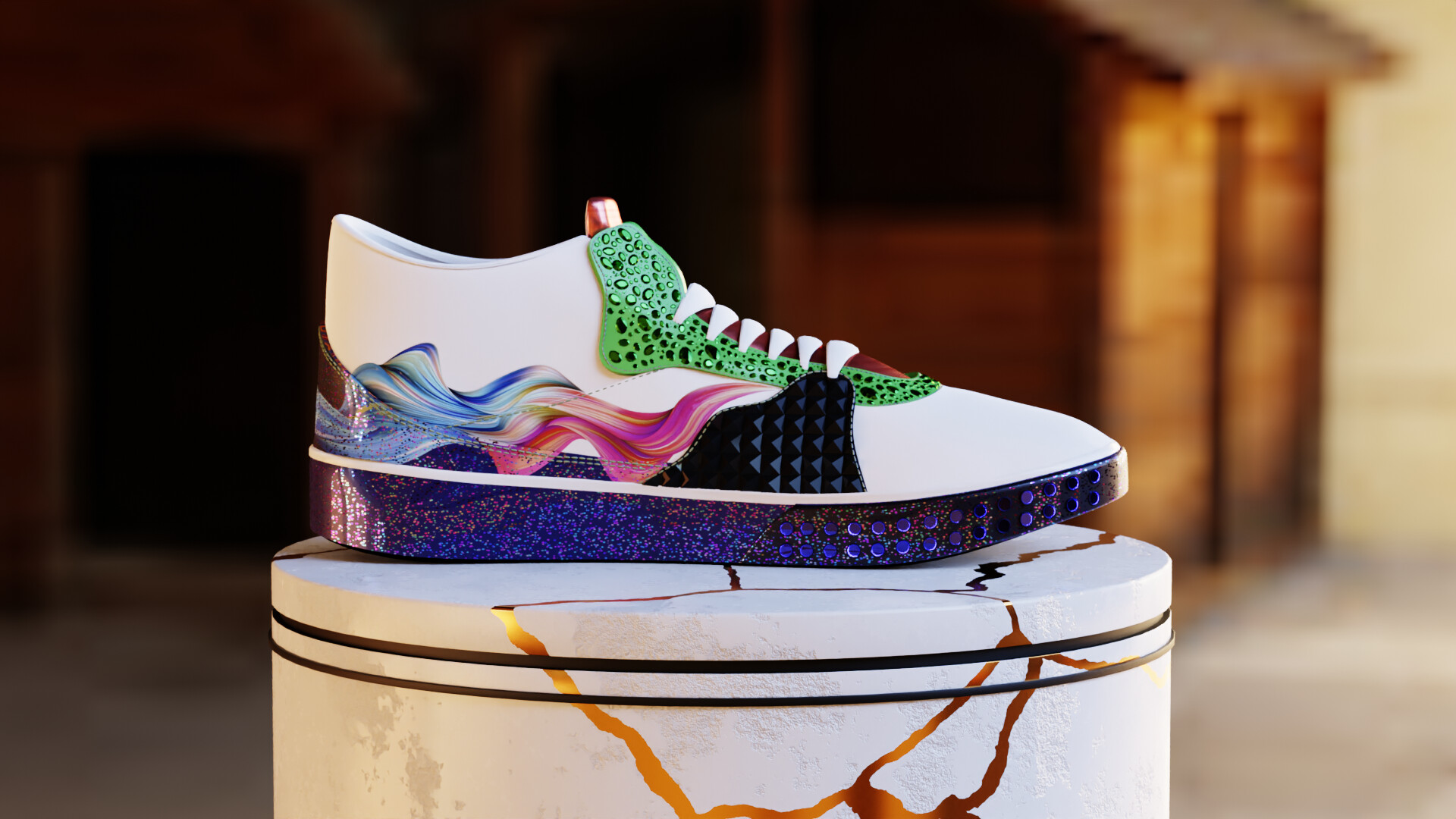 ArtStation - Custom 3D NFT Shoe